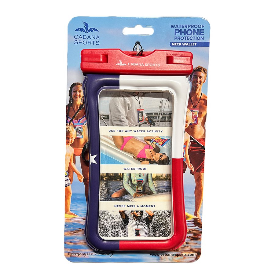 Cabana Sports Texas Flag Waterproof Phone Pouch - Shop Phone cases ...