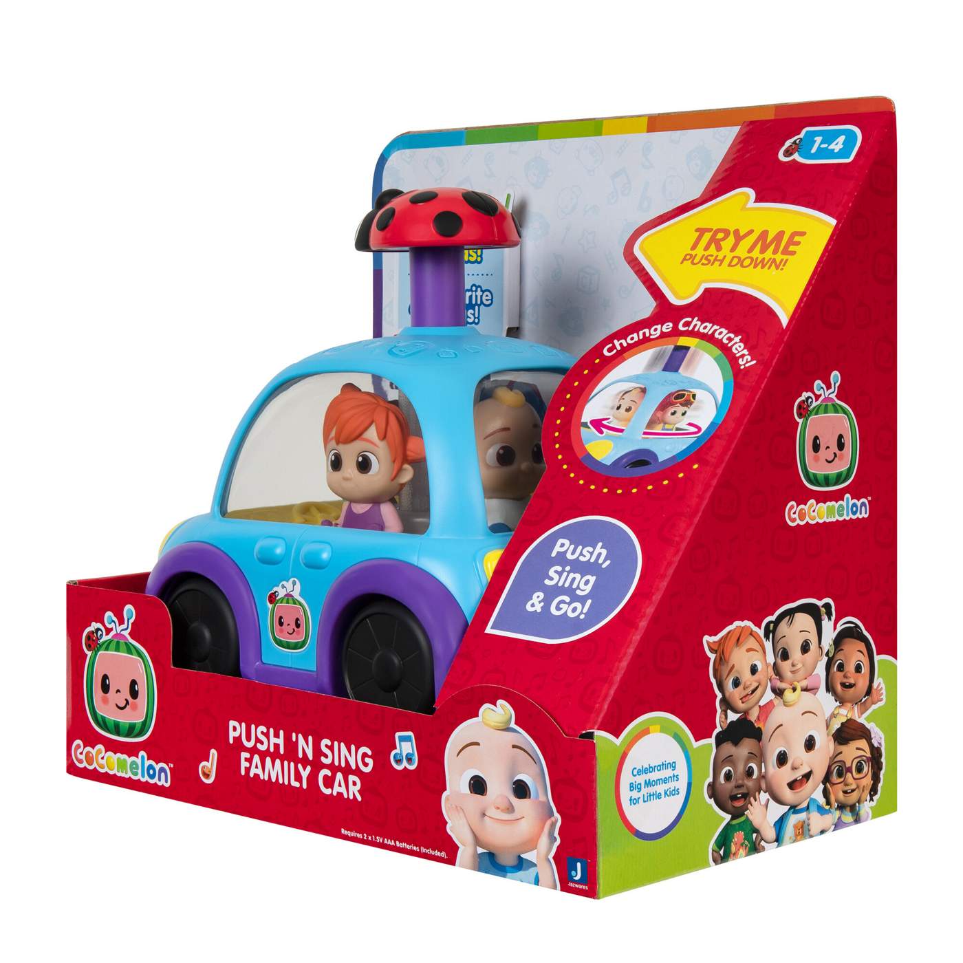 CoComelon Push 'n Sing Family Car - Shop Playsets at H-E-B