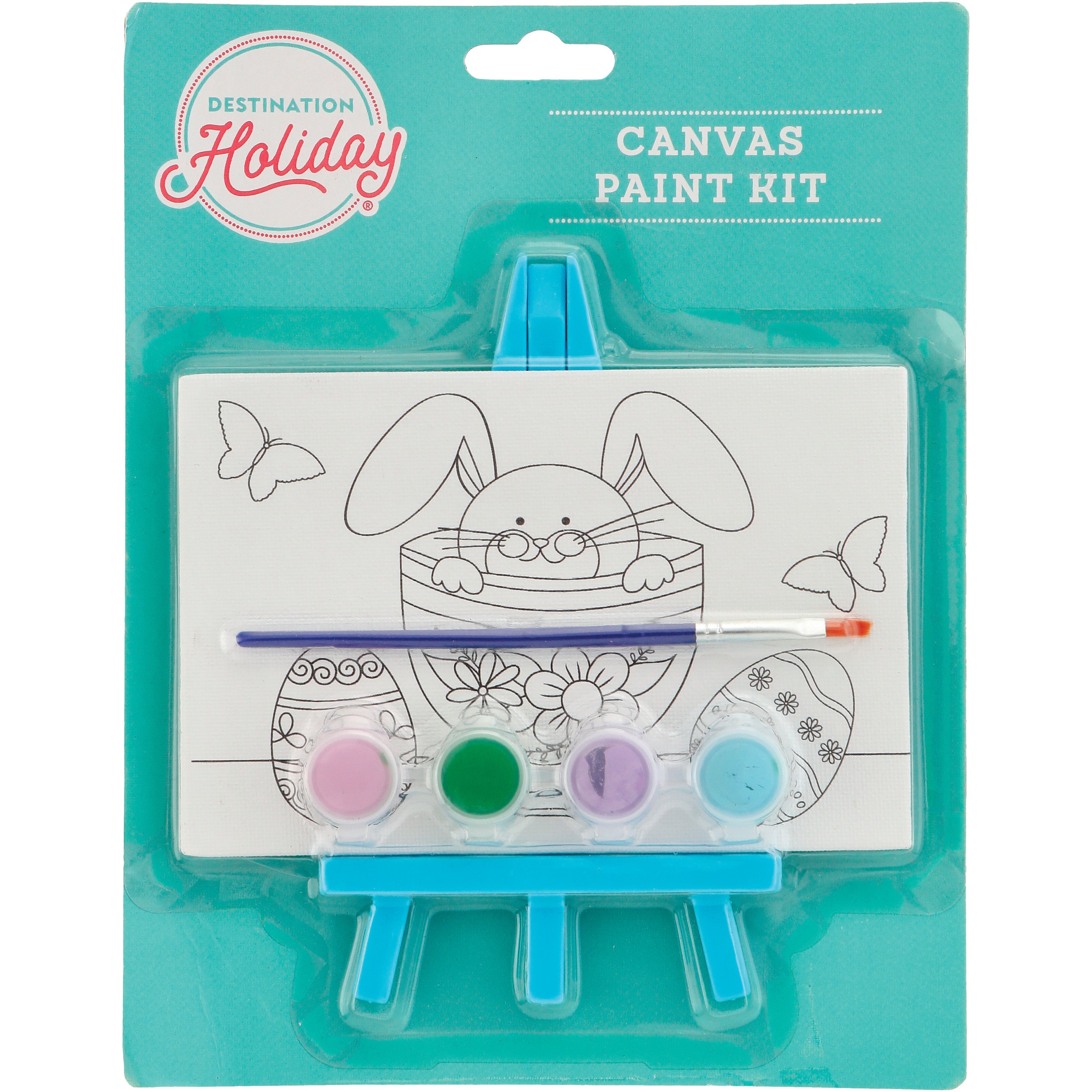 Destination Holiday Easter Canvas Paint Kit - Shop Party decor at H-E-B