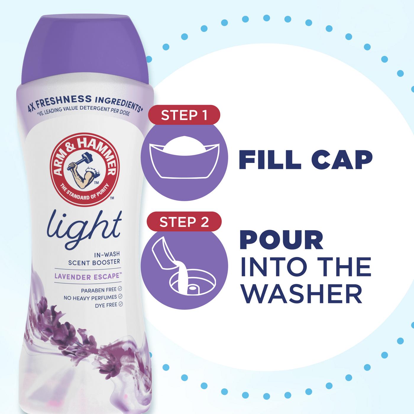 Arm & Hammer Light In-Wash Scent Booster Beads - Lavender Escape - Shop ...