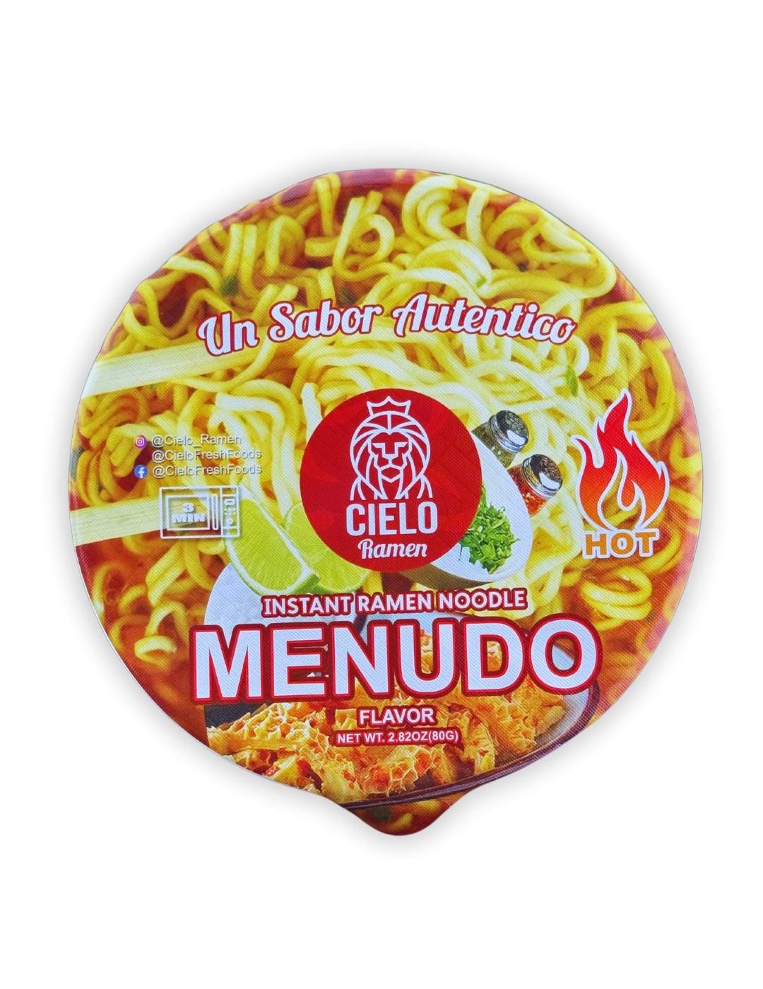 Cielo Fresh Foods Menudo Instant Ramen Noodles - Shop Soups & chili at ...