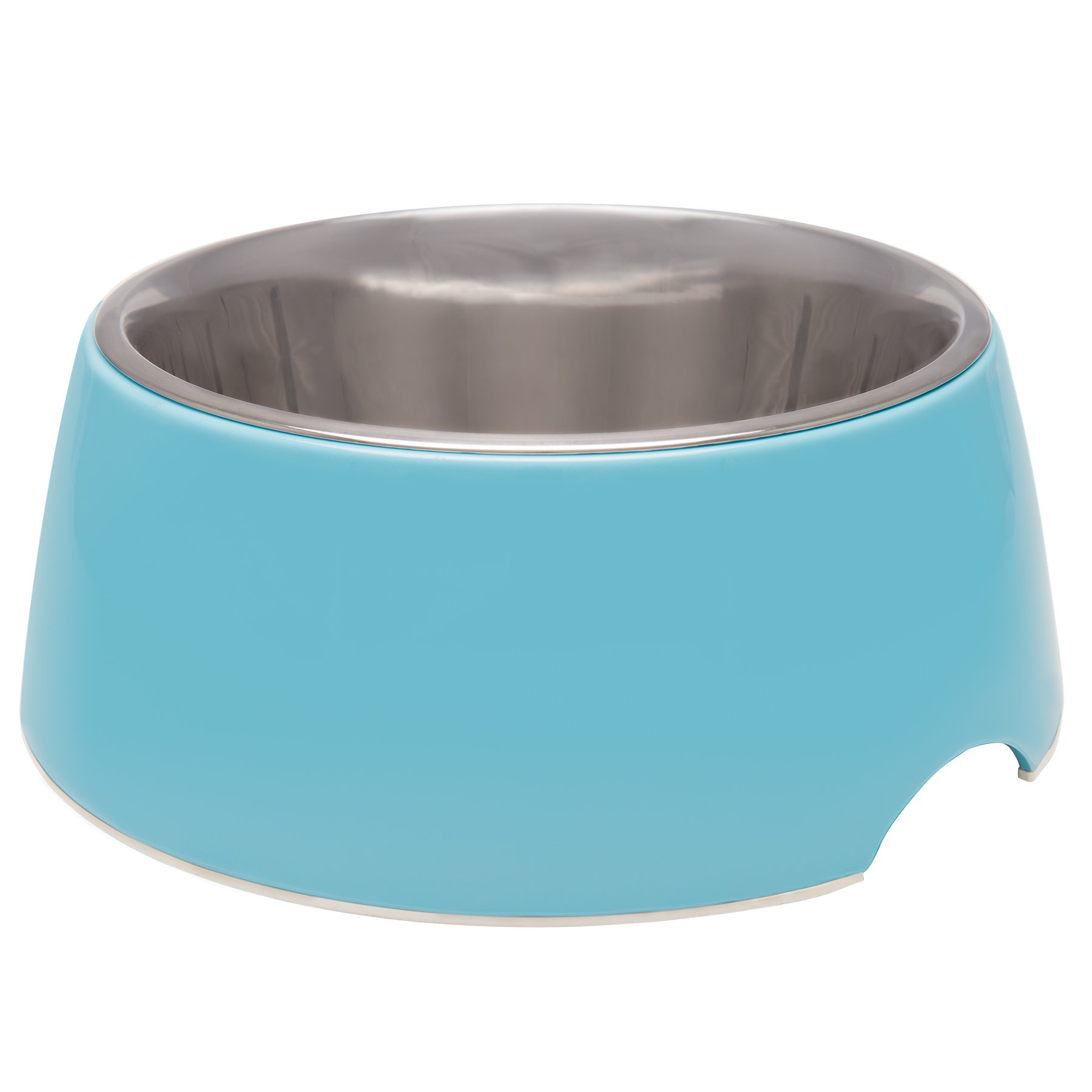 Loving Pets Retro Electric Blue Medium Pet Bowl - Shop Bowls ...