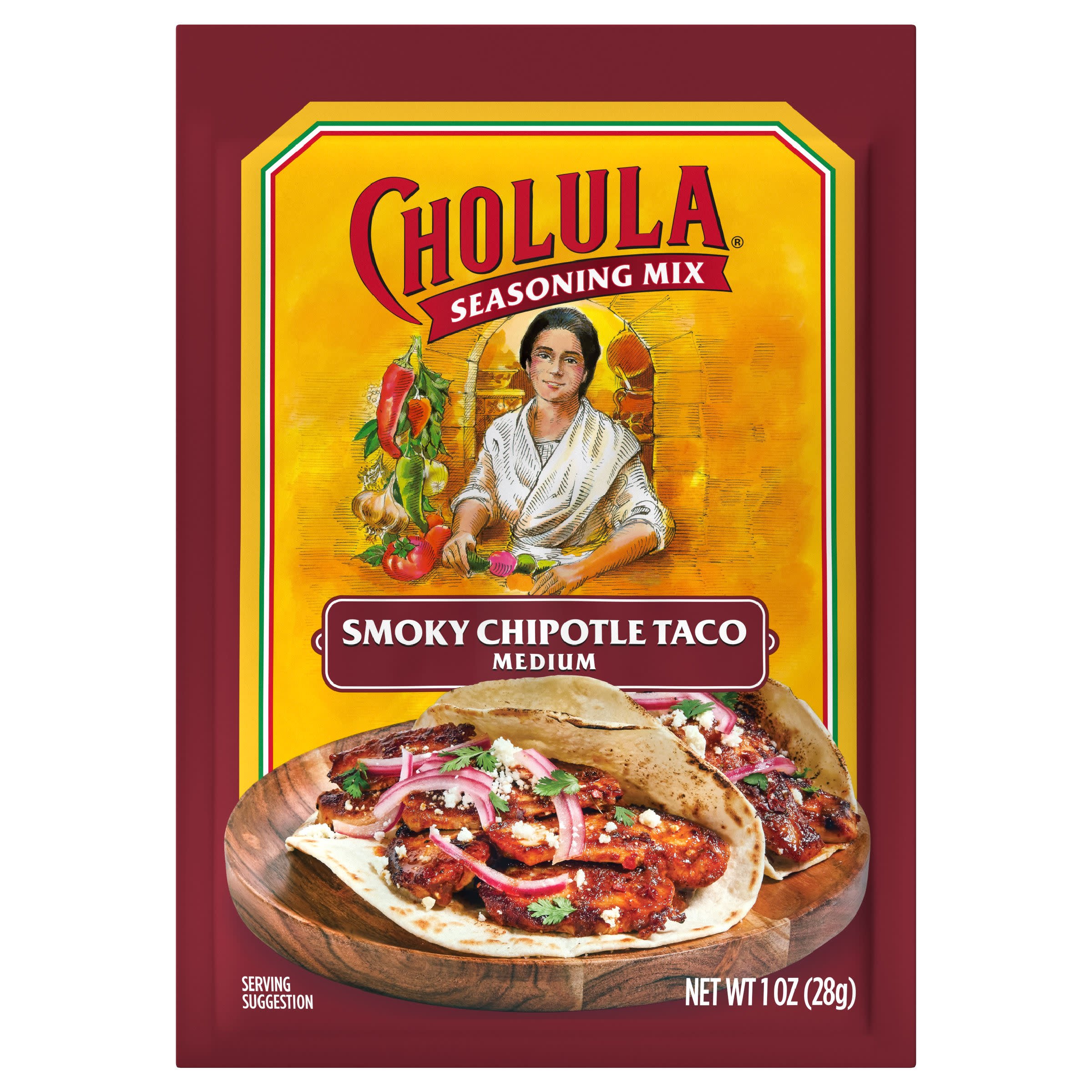 Cholula Smoky Chipotle Taco - Medium Recipe Mix - Shop Spice mixes at H-E-B