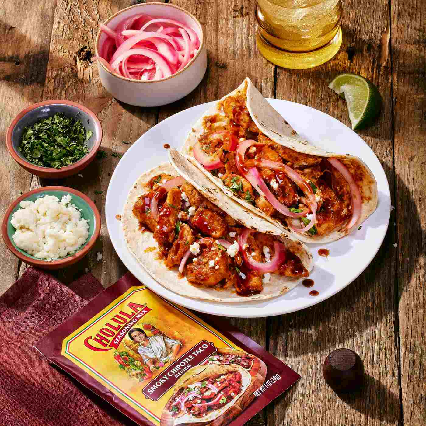 Cholula Smoky Chipotle Taco - Medium Recipe Mix - Shop Spice mixes at H-E-B