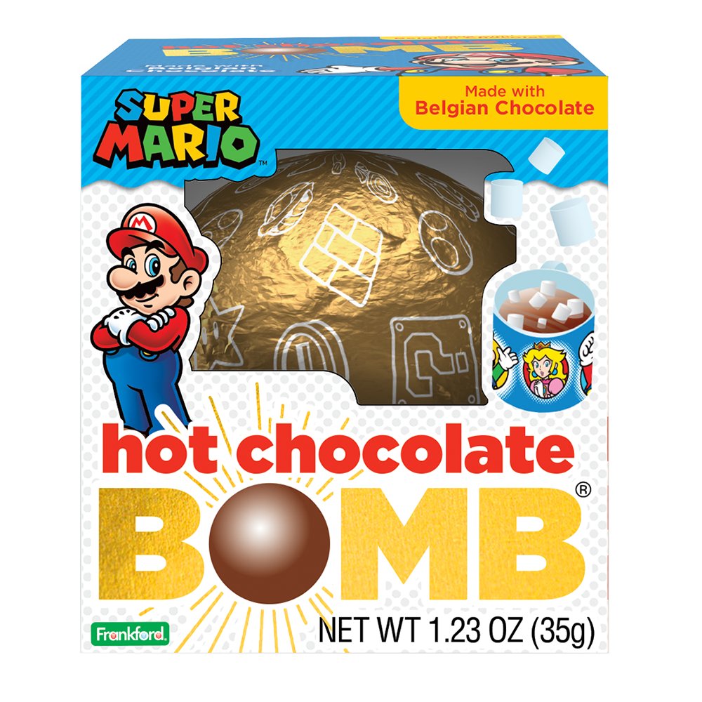 Frankford Super Mario Hot Chocolate Bomb - Shop Candy at H-E-B