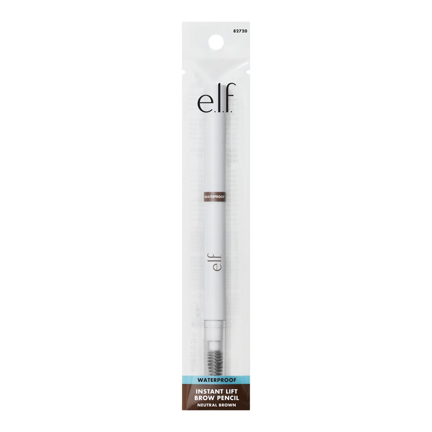 e.l.f. Instant Lift Brow Pencil Waterproof - Natural Brown - Shop Brow ...
