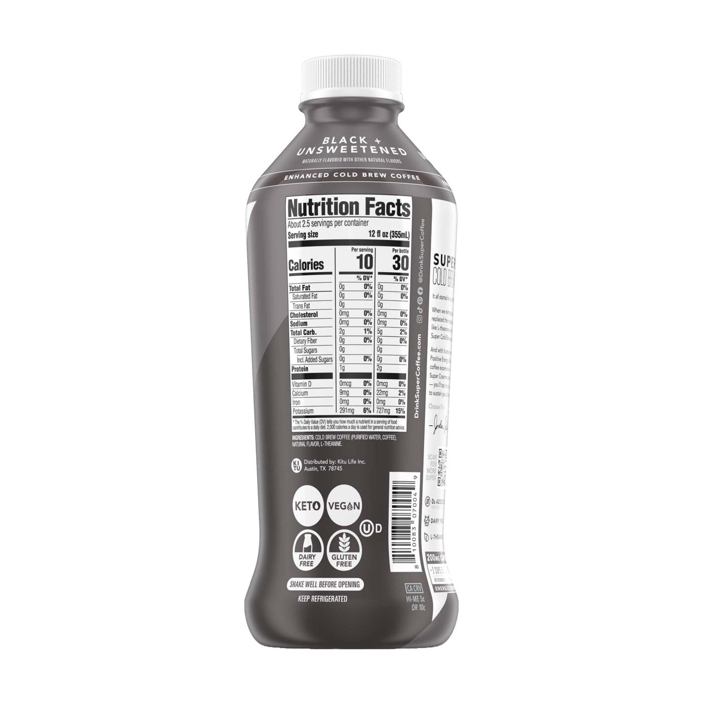Kitu Super Cold Brew Coffee Black & Unsweetened - Shop Coffee at H-E-B