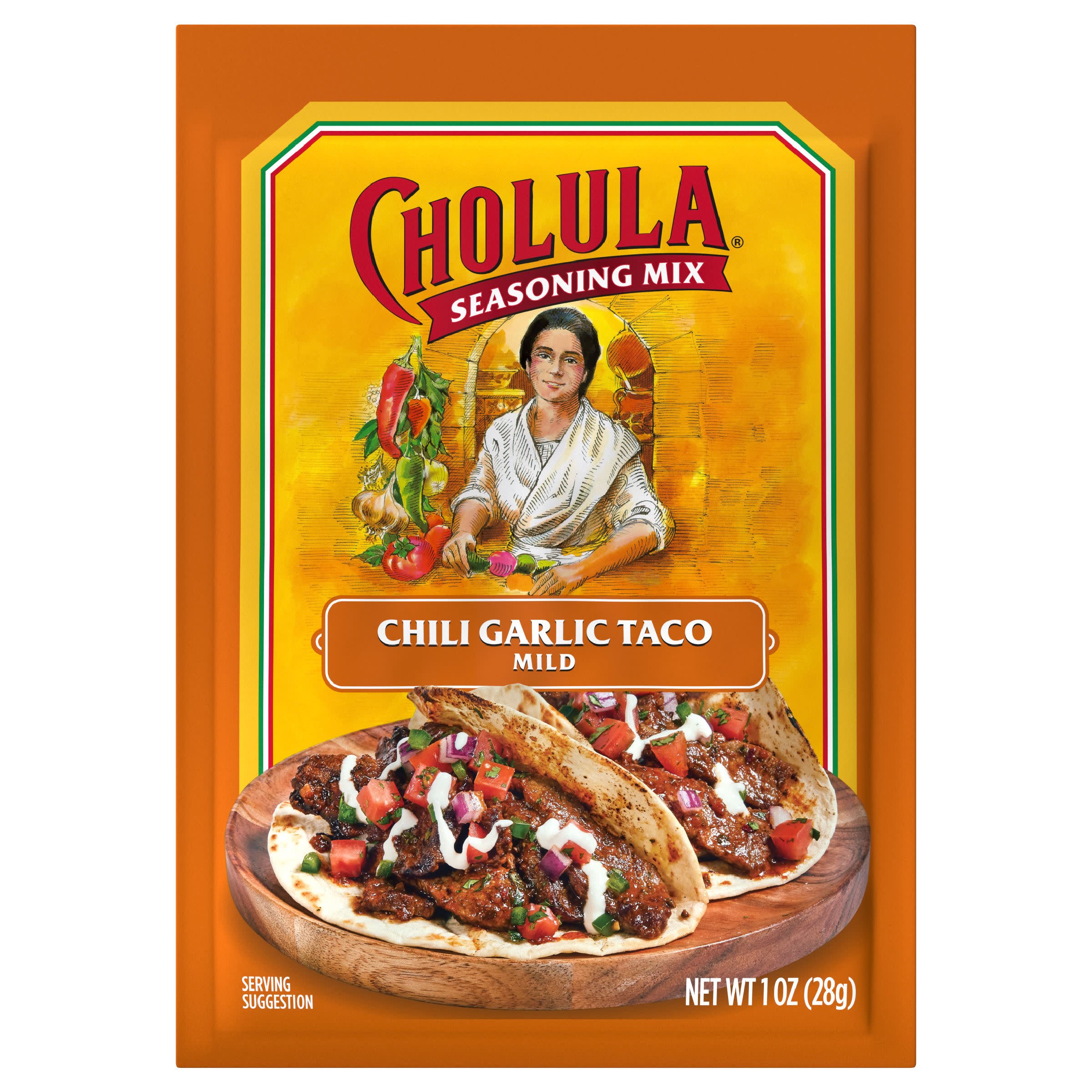 Cholula Chili Garlic Taco - Mild Recipe Mix - Shop Spice mixes at H-E-B