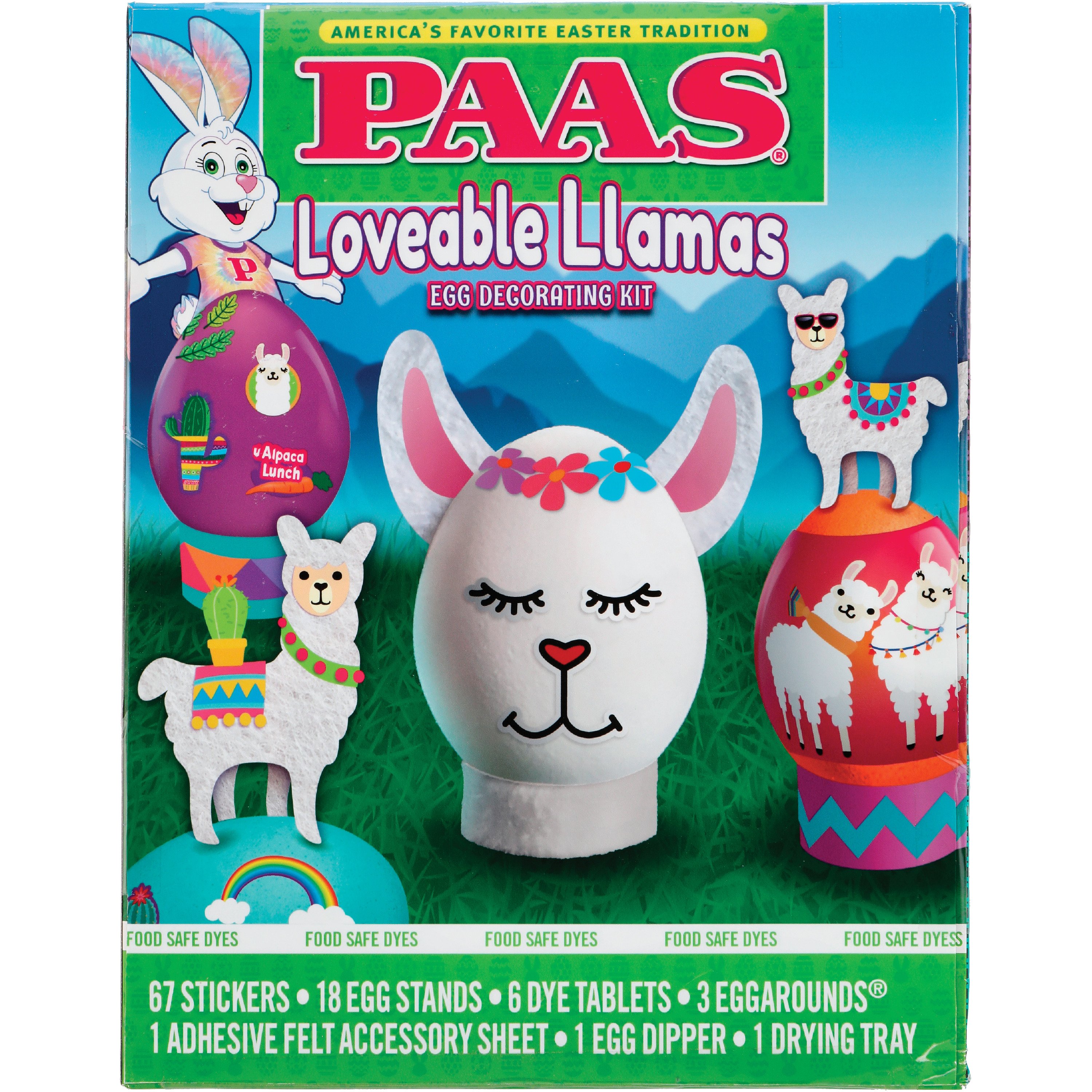 PAAS Loveable Llamas Easter Egg Decorating Kit - Shop Kits at H-E-B