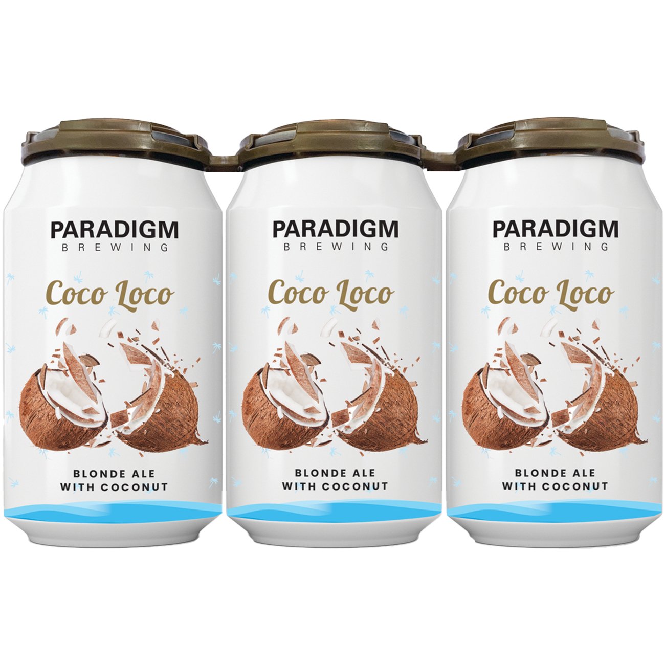 Paradigm Brewing Coco Loco Blonde Ale with Coconut 6 pk Cans - Shop ...