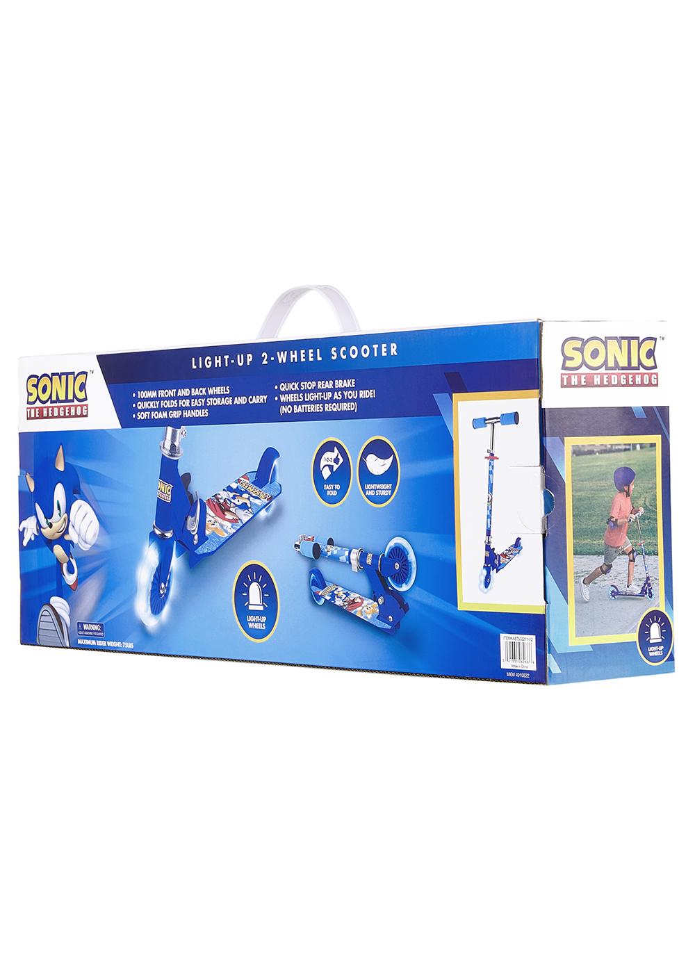 Sonic The Hedgehog Light-Up 2-Wheel Scooter - Shop Ride-on toys at H-E-B