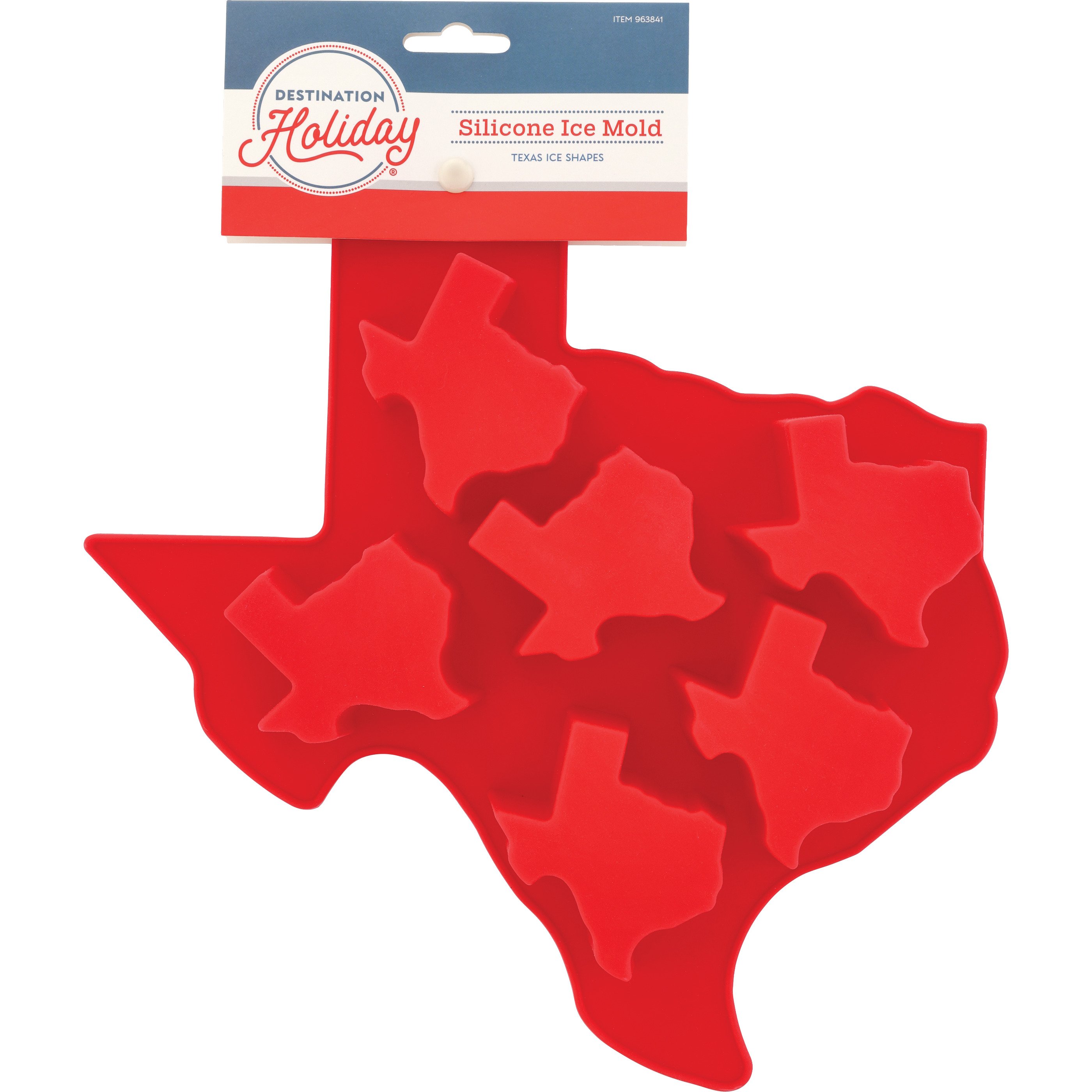 Destination Holiday Texas Silicone Ice Mold - Red - Shop Seasonal decor ...