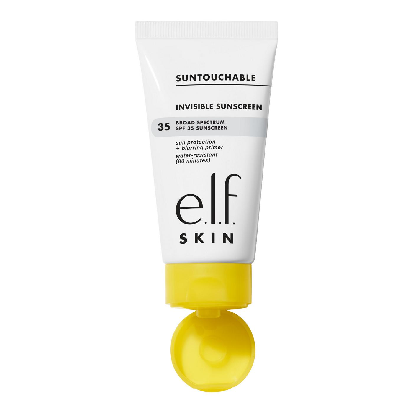 e.l.f. SKIN Suntouchable Invisible Sunscreen SPF 35 - Shop Primer ...