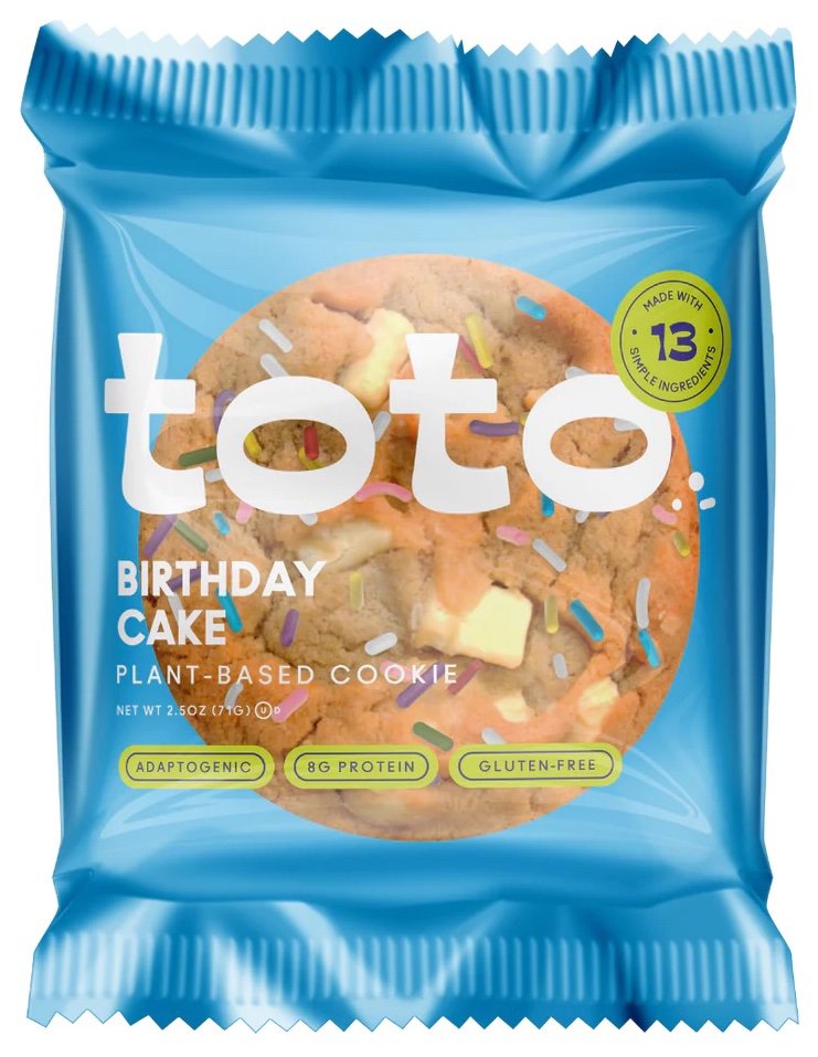 Toto Birthday Cake Cookie, 2.5 oz | Central Market - Really Into Food