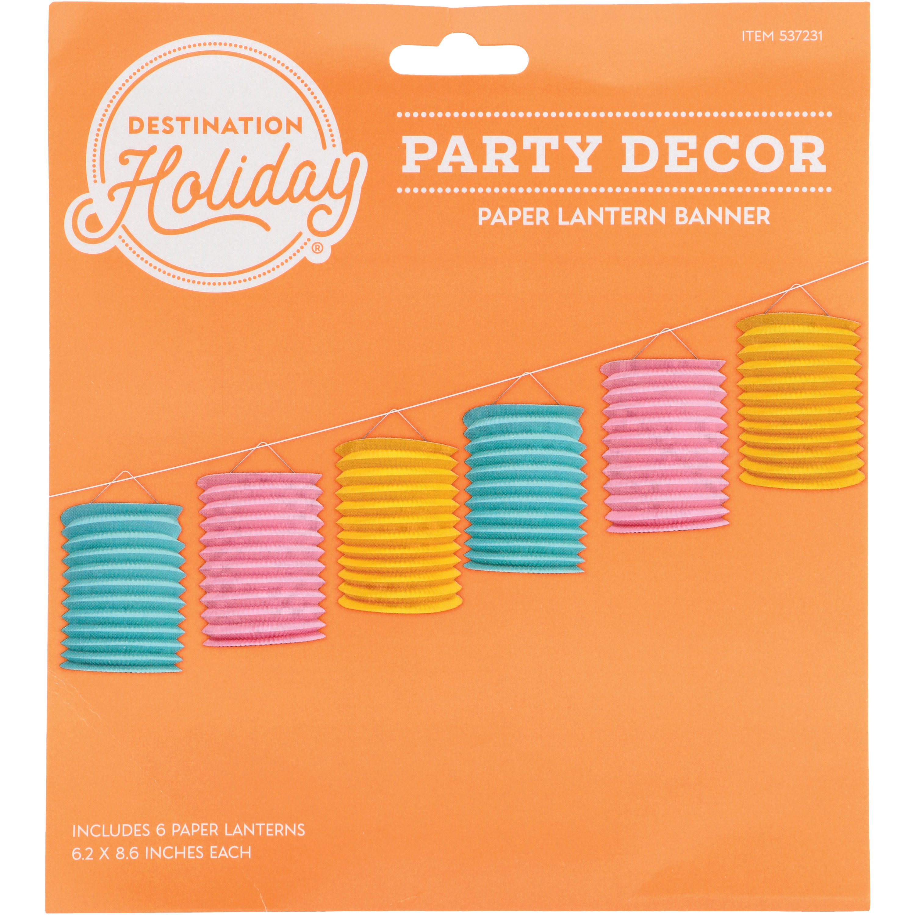 Destination Holiday Paper Lantern Banner - Shop Seasonal decor at H-E-B