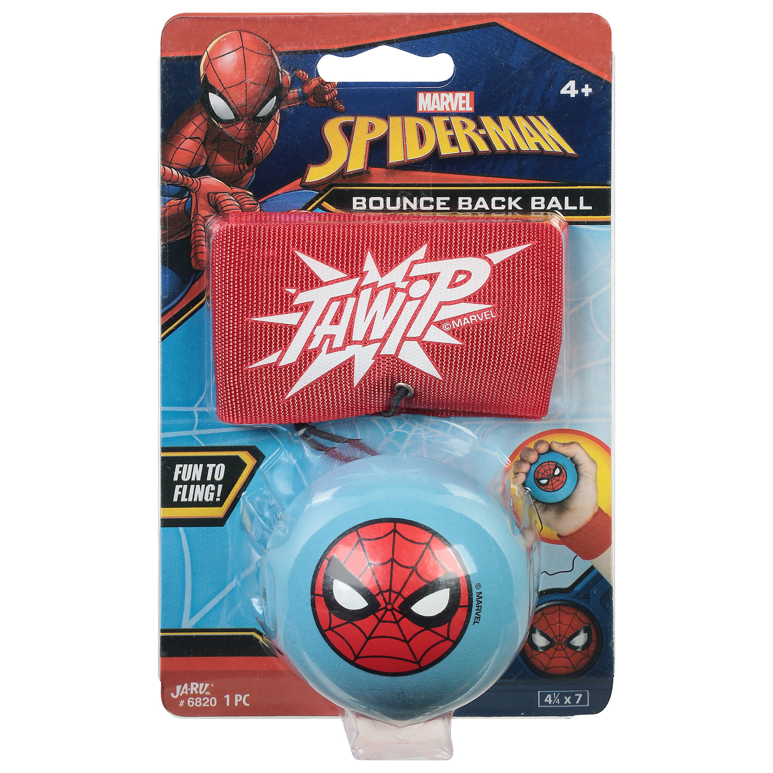 Marvel Spider-Man Bounce Back Ball - Shop Yard & sandbox toys at H-E-B