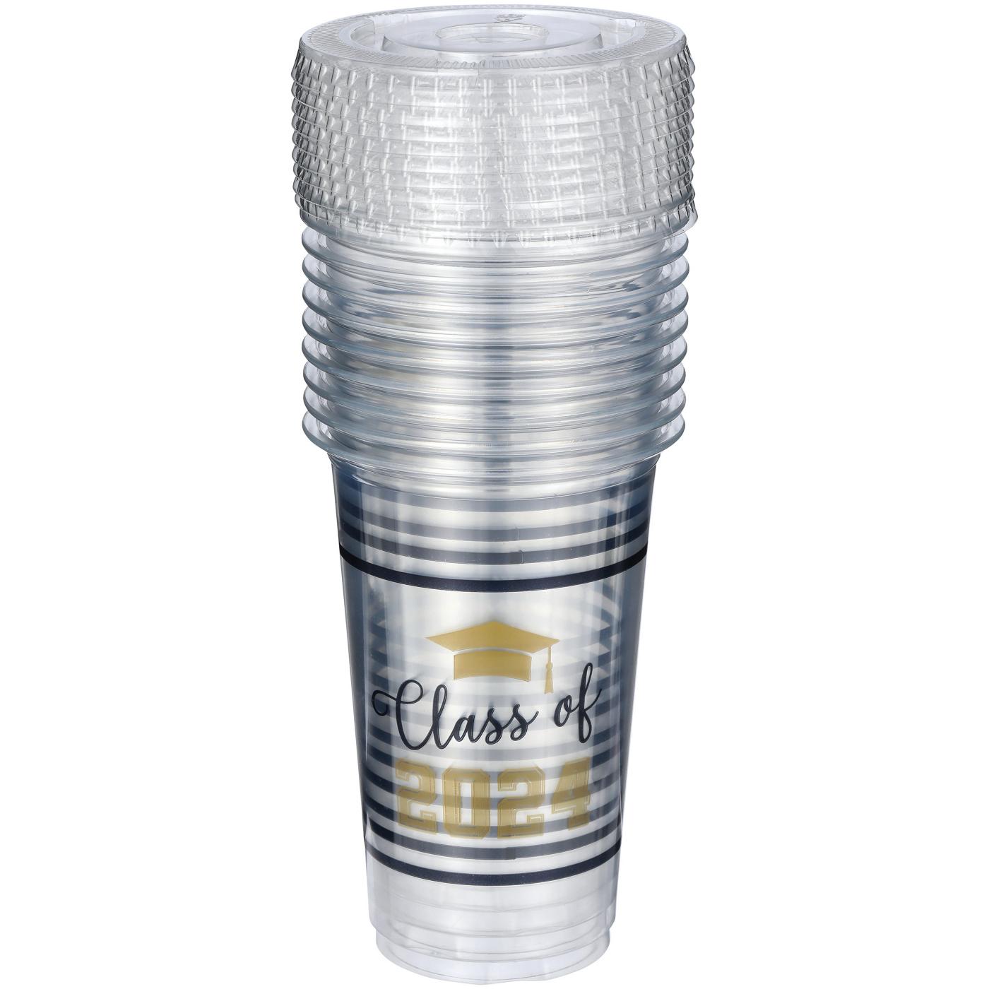 Destination Holiday Class of 2024 16 oz Plastic Party Cups - Shop ...