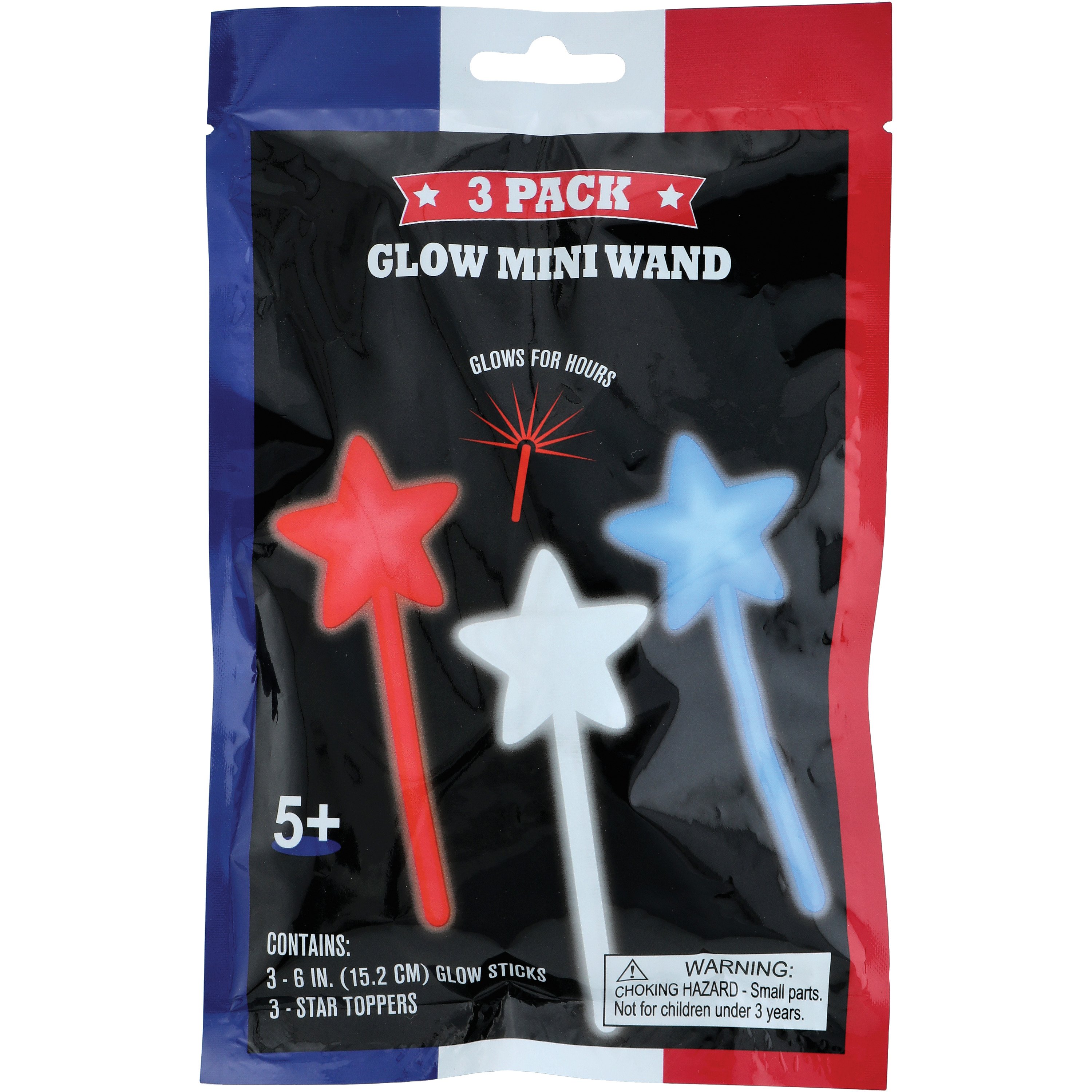 Destination Holiday Patriotic Star Wand Glow Stick Set - Shop Seasonal ...