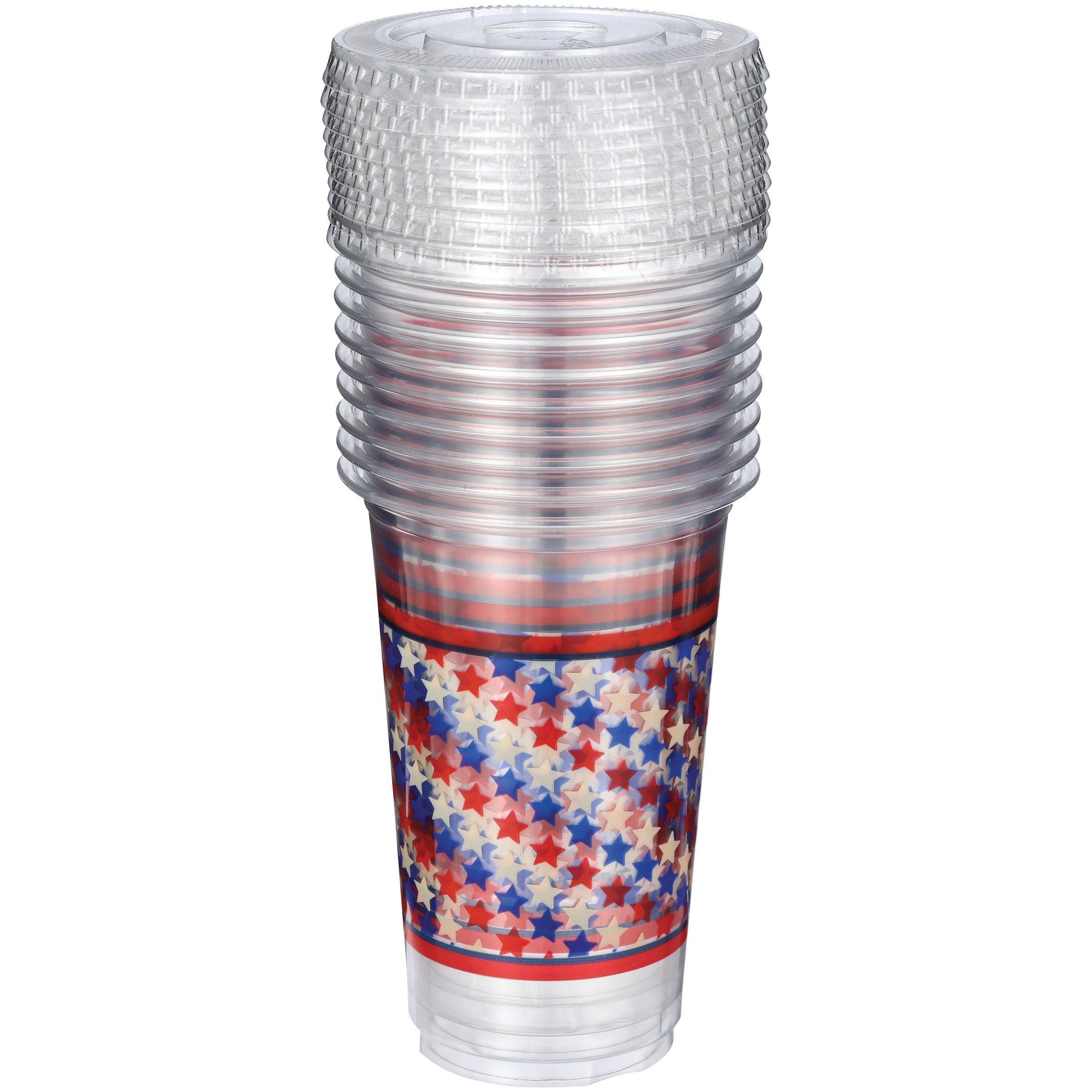 Destination Holiday Patriotic 16 oz Plastic Party Cups - Shop Seasonal ...