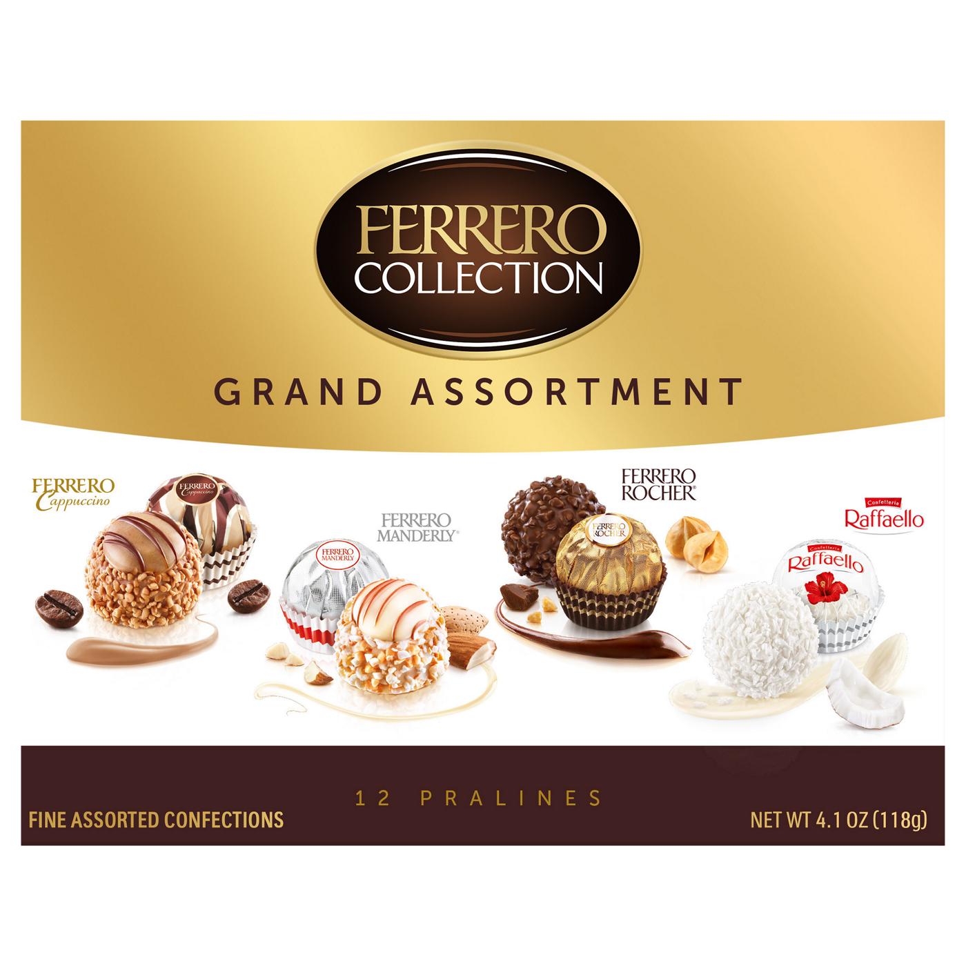 Ferrero Collection Grand Assortment Assorted Confections Christmas Gift Box, 12 pc - Shop Candy ...