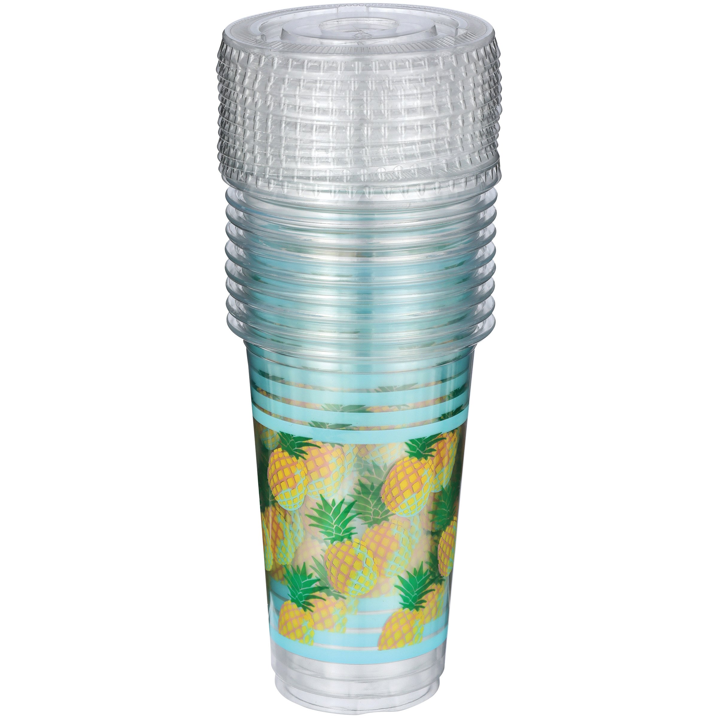 Destination Holiday Pineapple 16 oz Plastic Party Cups - Shop Seasonal ...