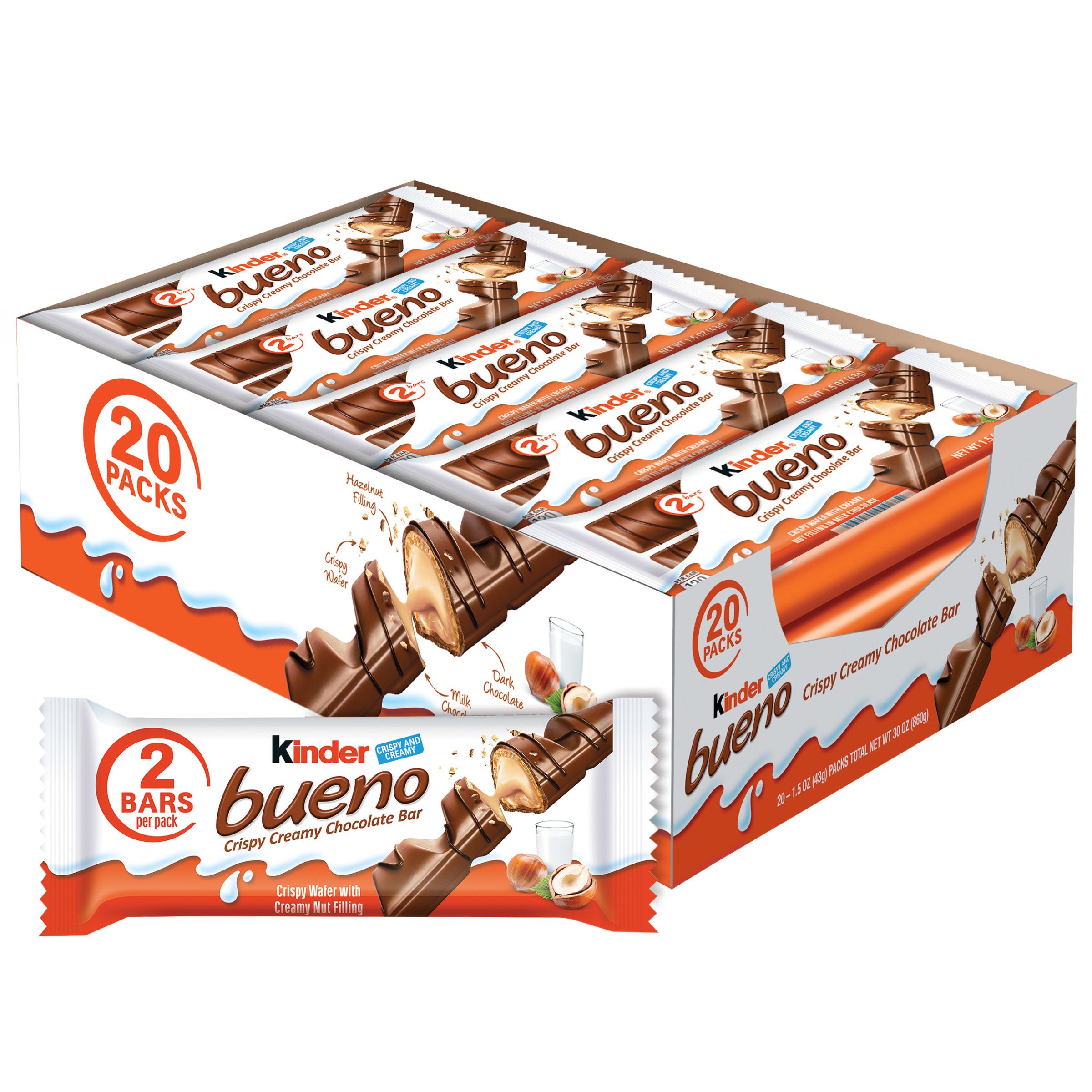 Kinder Chocolate Creamy Mini Friends Christmas Candy - Shop Candy at H-E-B