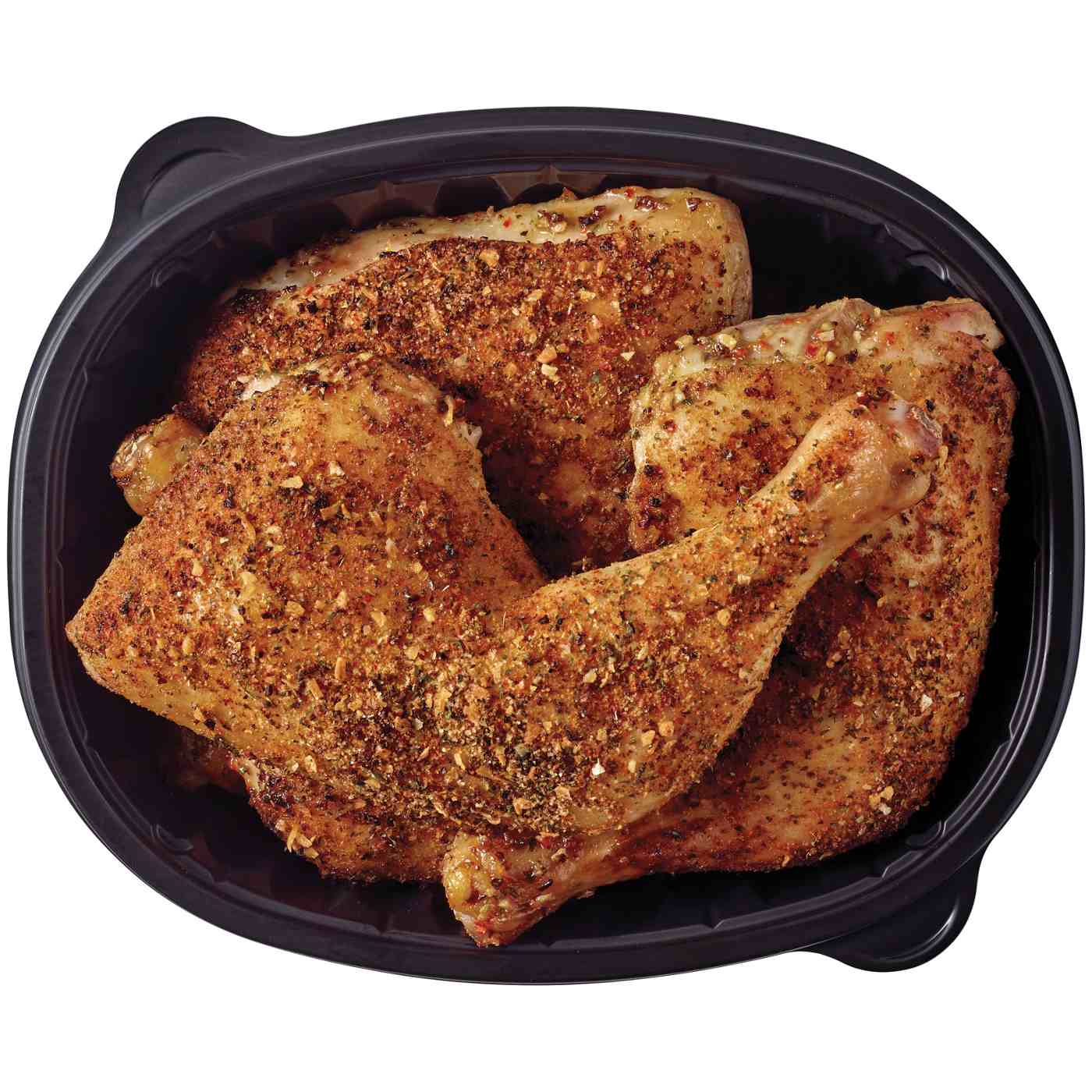 Meal Simple by H-E-B Chicken Leg Quarters – Garlic Herb (Sold Hot ...