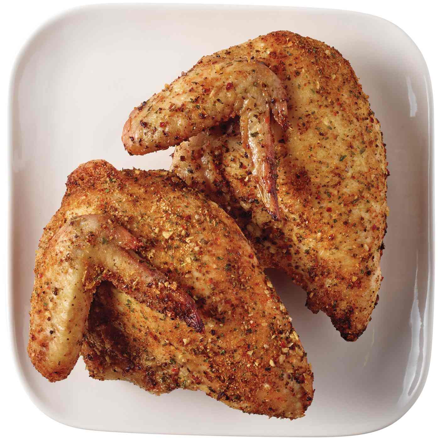 Meal Simple by H-E-B Chicken Breast Quarters – Garlic Herb (Sold Hot ...