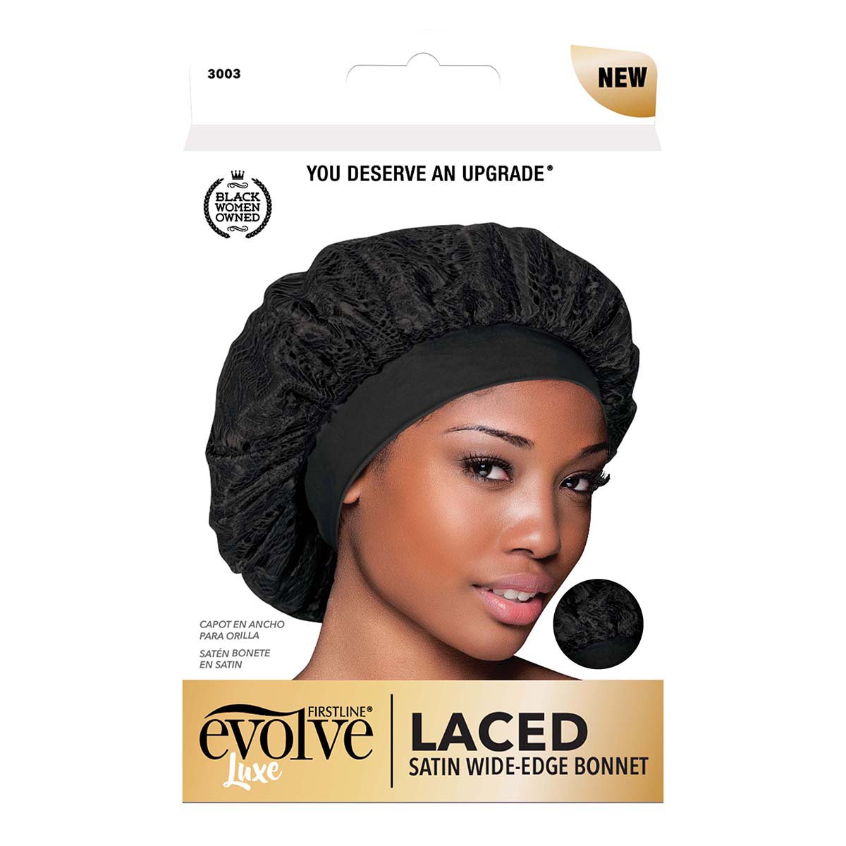 Evolve Laced Satin Wide-Edge Bonnet - Shop Hair accessories at H-E-B