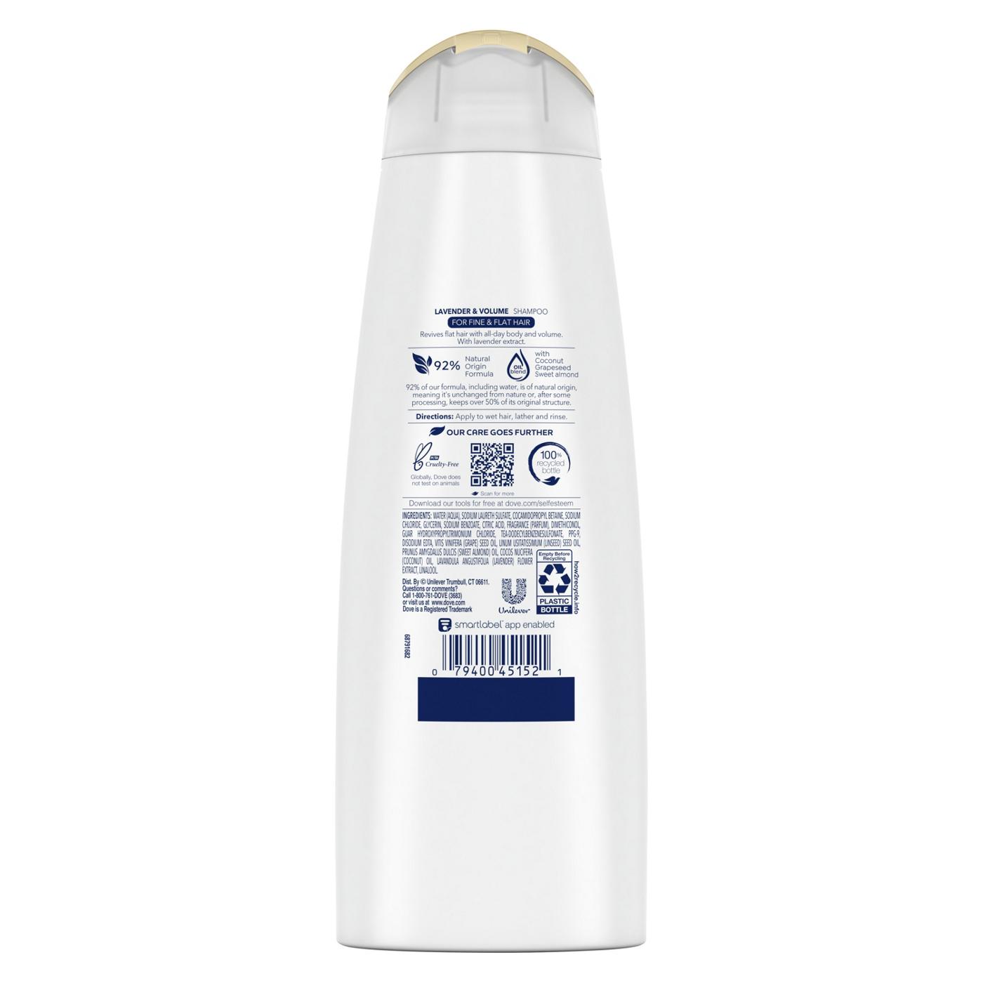 Dove Thickening Ritual Shampoo - Lavender - Shop Shampoo & conditioner ...