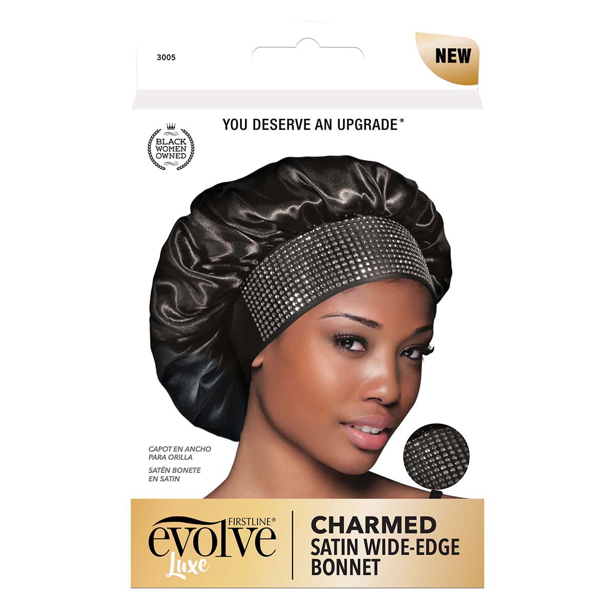 Evolve Charmed Satin Wide-Edge Bonnet - Shop Hair accessories at H-E-B