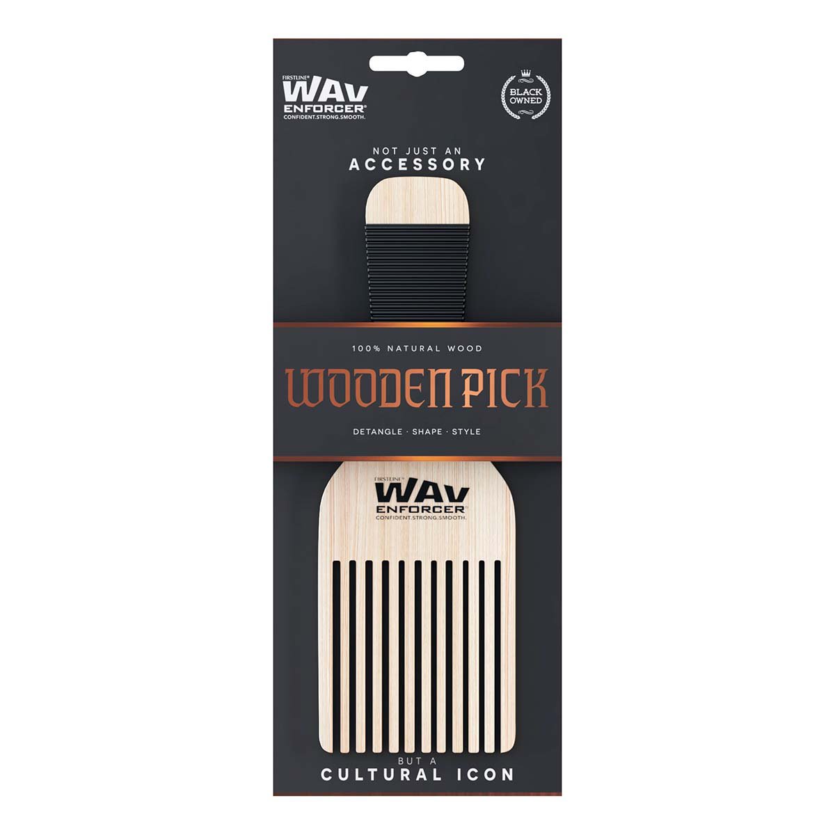 Wav Enforcer Wooden Pick - Shop Hair accessories at H-E-B