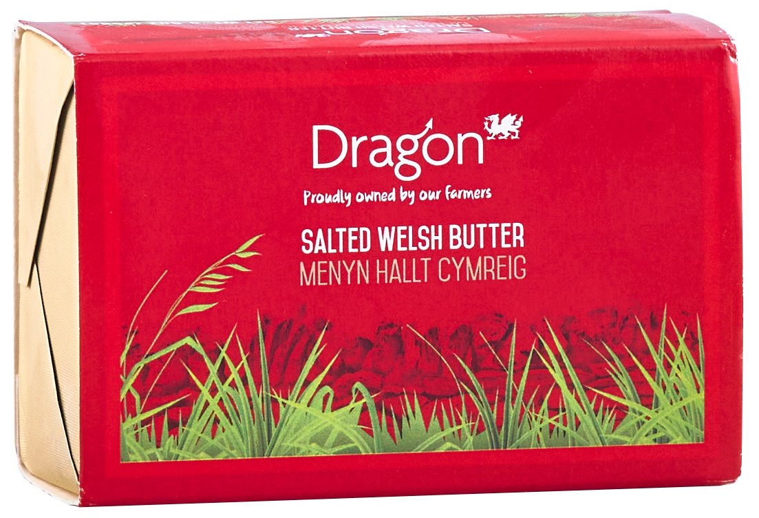 Dragon Salted Welsh Butter, 8.8 oz | Central Market - Really Into Food