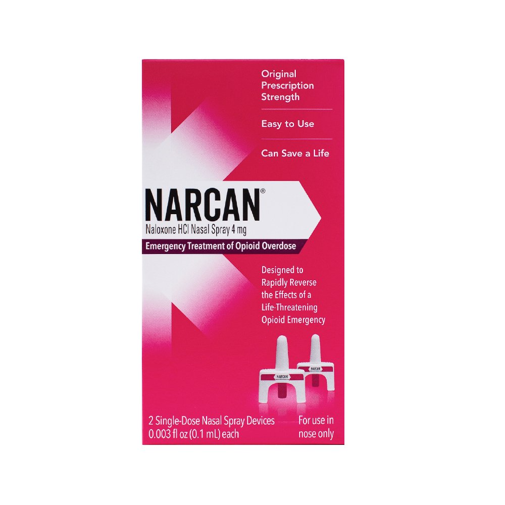 Narcan Emergency Treatment of Opioid Overdose Nasal Spray - Shop Kits ...