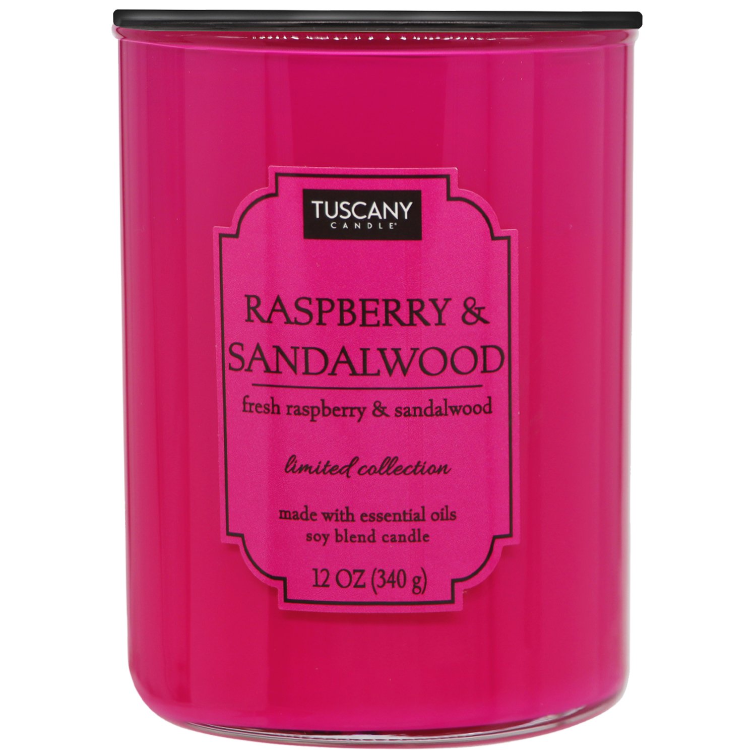 Tuscany Candle Raspberry & Sandalwood Scented Soy Candle - Shop Candles ...