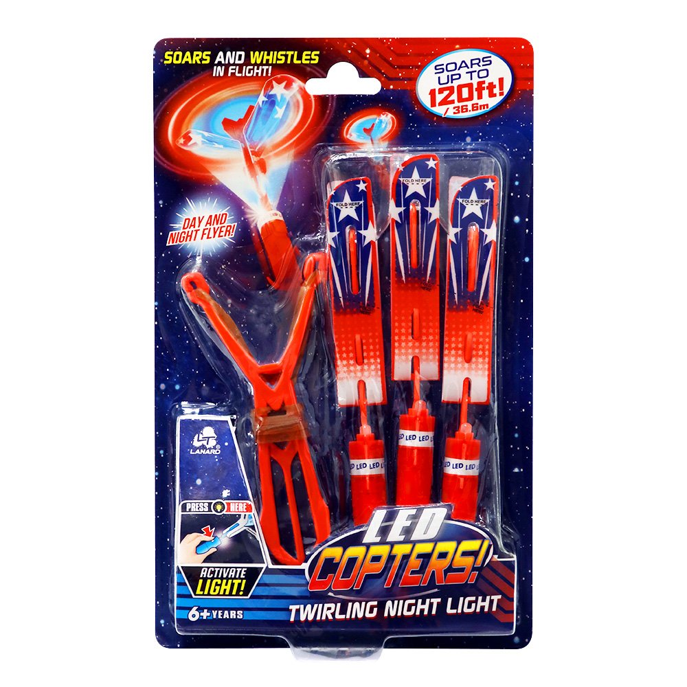 Lanard Toys Stunt Flyer LED Copters - Shop Yard & sandbox toys at H-E-B