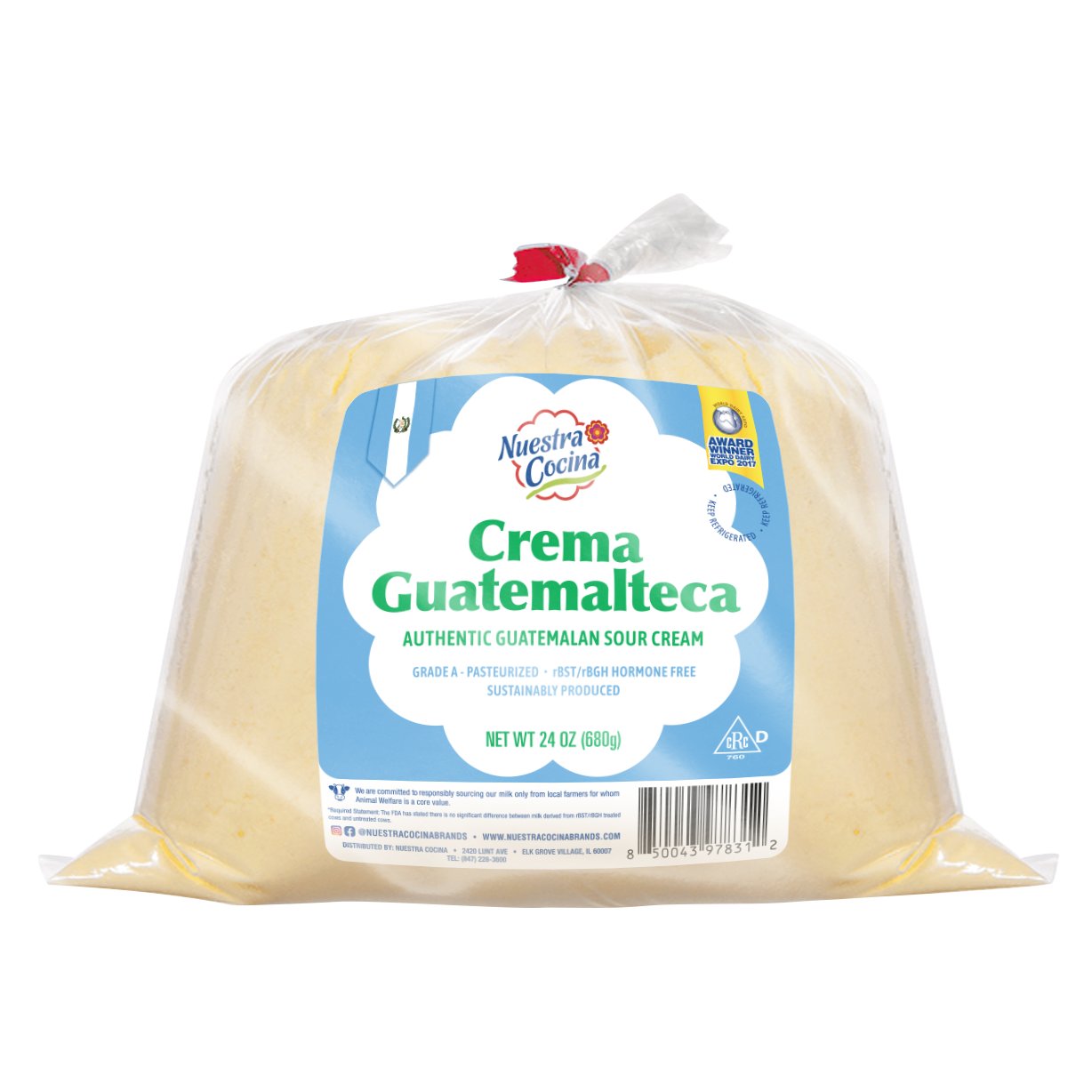 Nuestra Cocina Crema Guatemalteca Sour Cream - Shop Sour cream at H-E-B