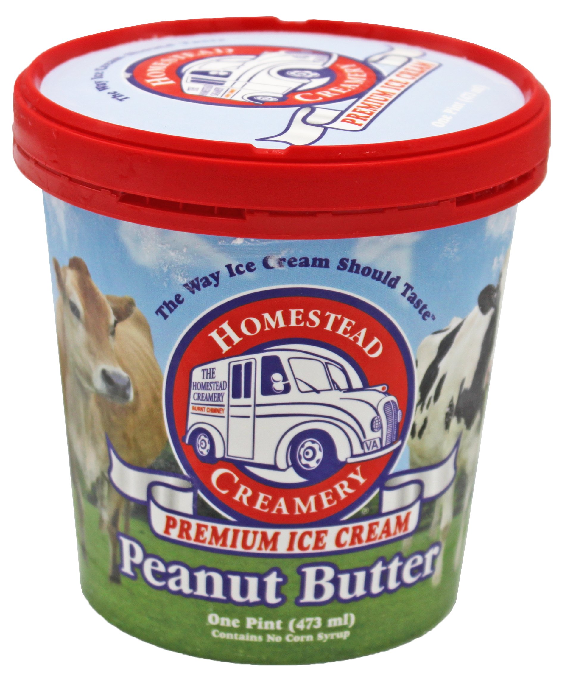 Homestead Creamery Peanut Butter Ice Cream, 1 pt | Central Market ...