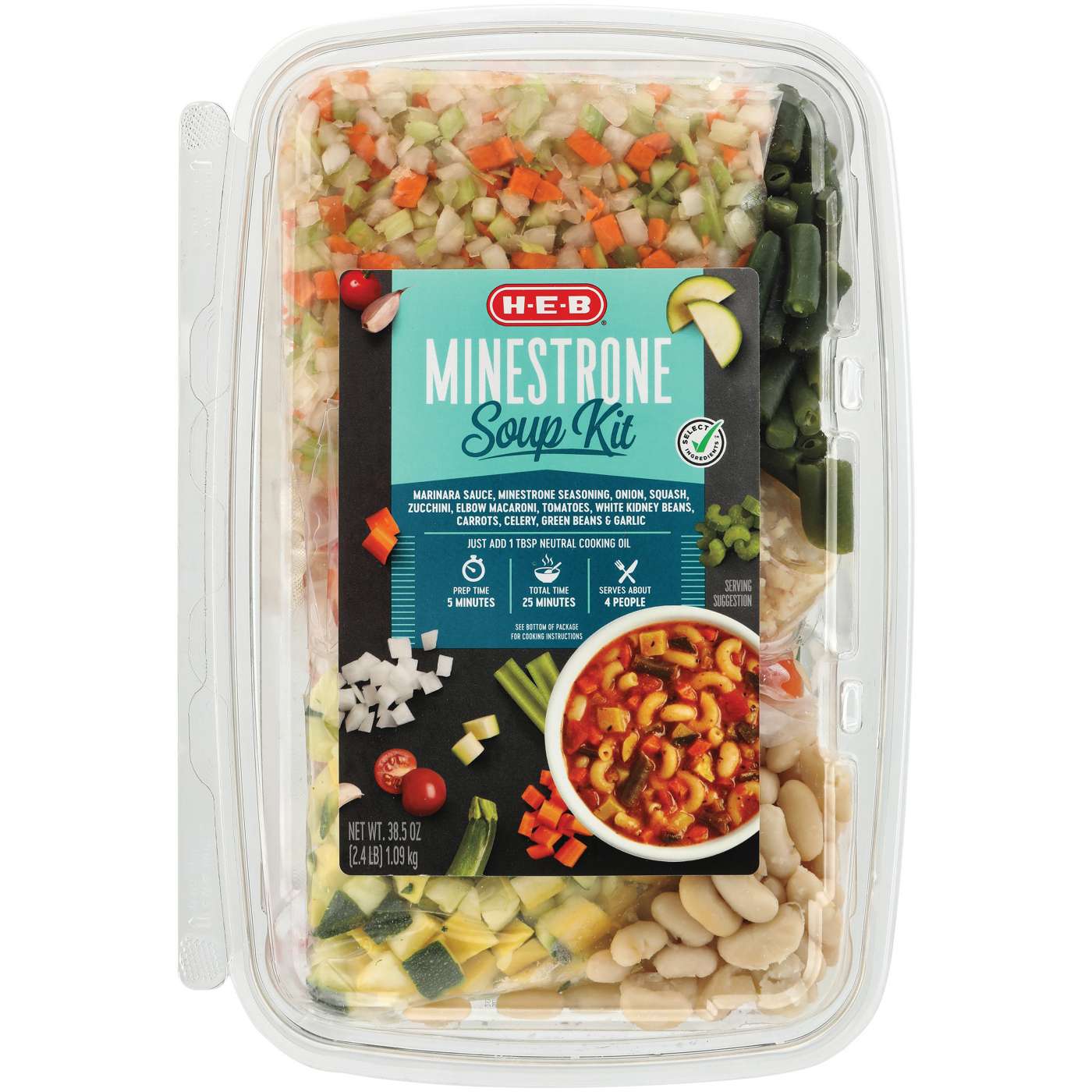 H-E-B Minestrone Soup Kit - Shop Meal kits at H-E-B