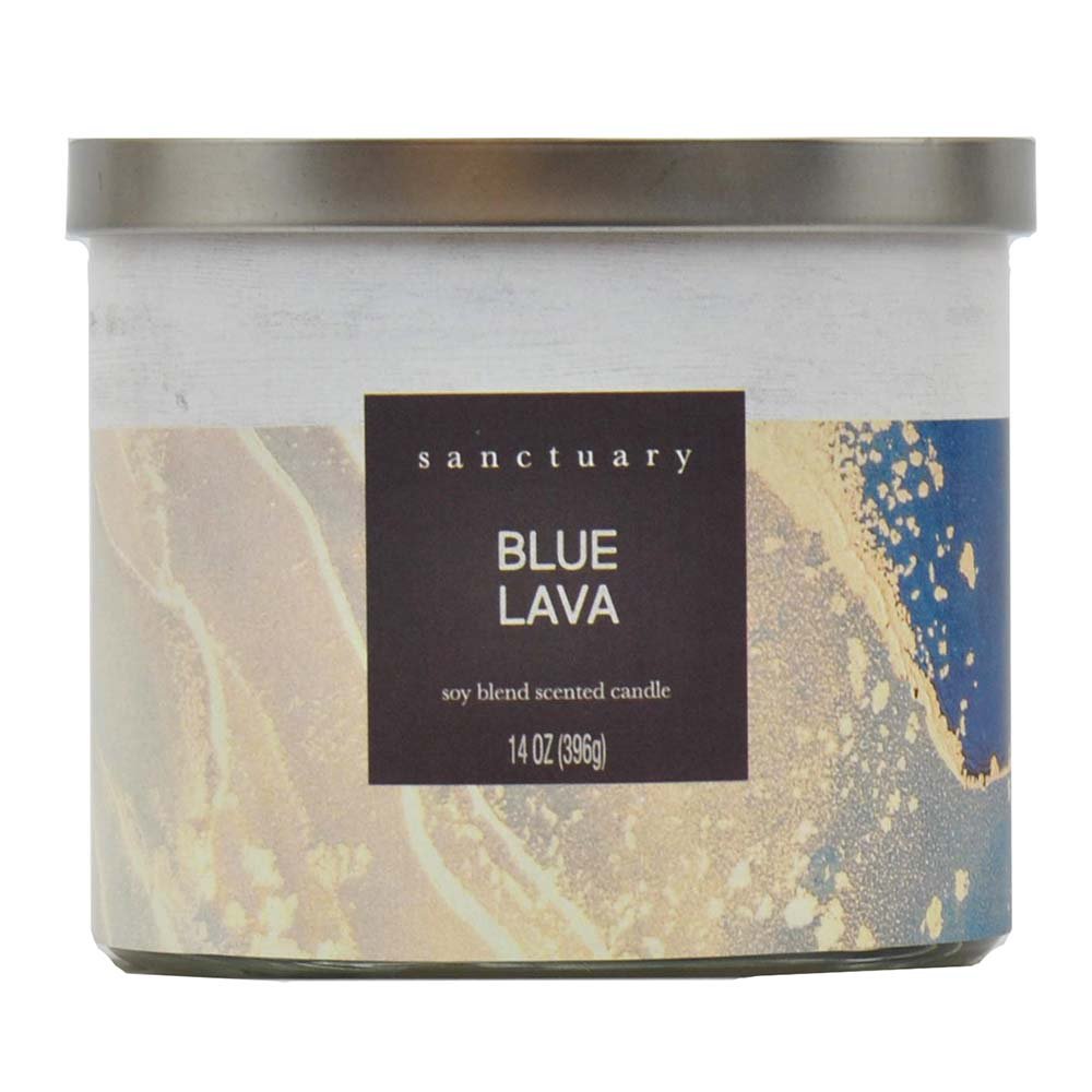 Sanctuary Blue Lava Scented Soy Candle - Shop Candles at H-E-B