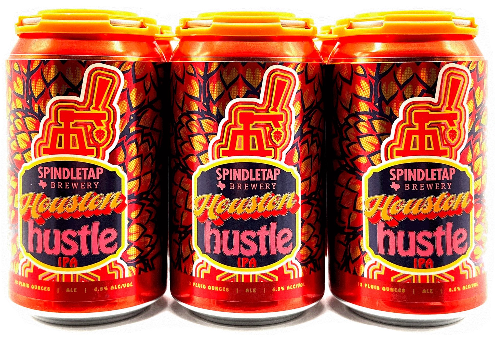 Spindletap Houston Hustle IPA Craft Beer 6 pk Cans - Shop Beer at H-E-B