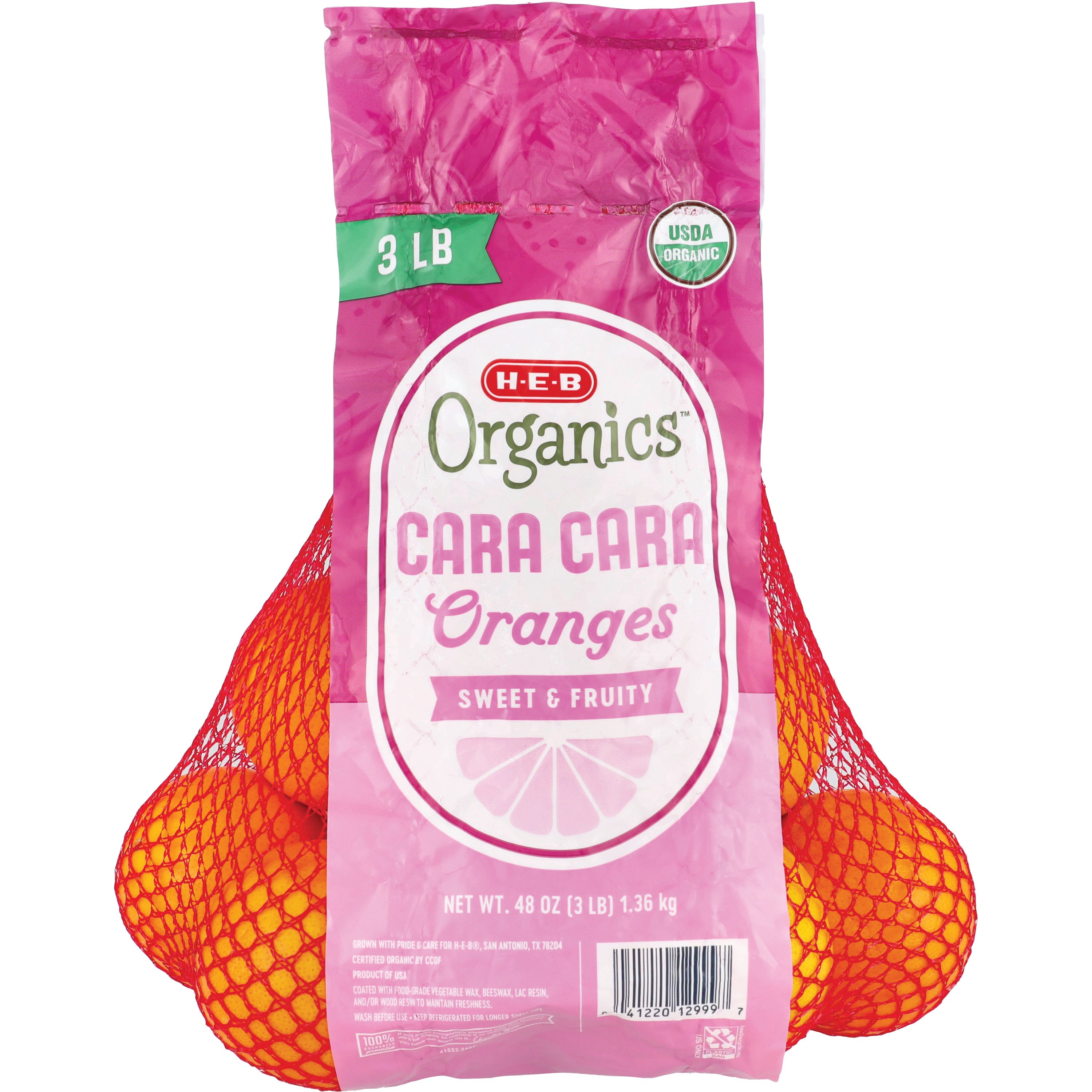 H-E-B Organics Cara Cara Oranges - Shop Citrus at H-E-B