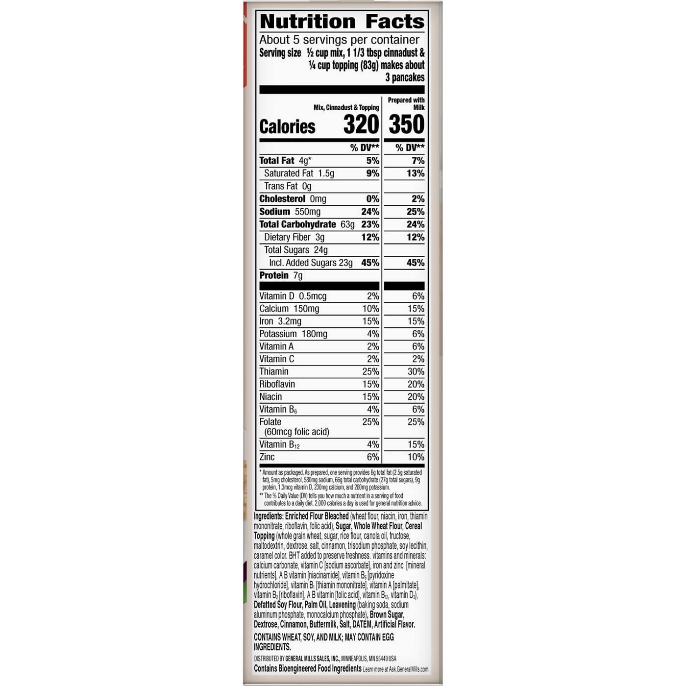 Betty Crocker Cinnamon Toast Crunch Cinnadust Pancake Kit - Shop ...