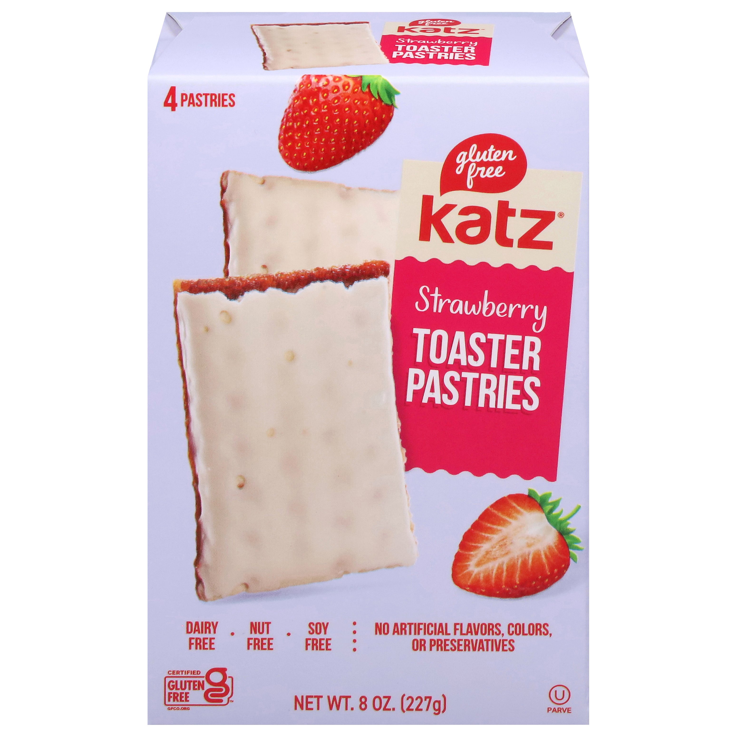Katz Gluten Free Toaster Pastries - Strawberry - Shop Toaster pastries ...