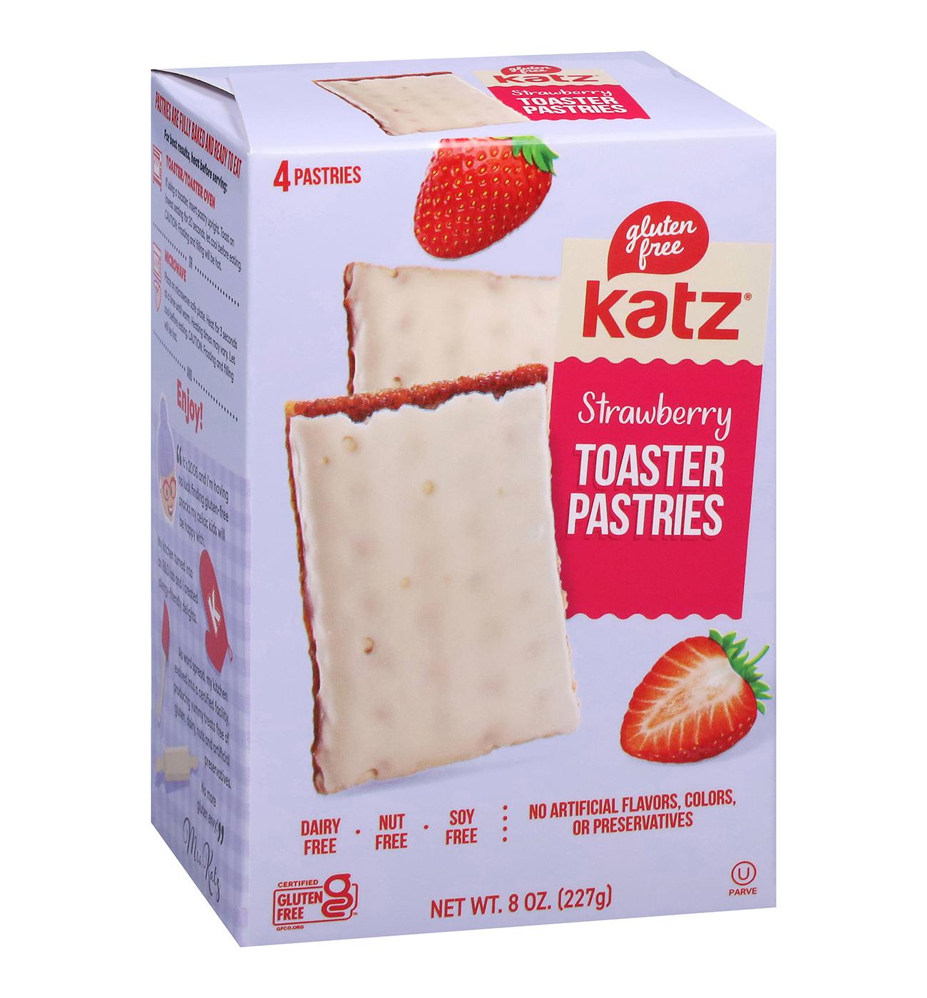 Katz Gluten Free Toaster Pastries - Strawberry - Shop Toaster pastries ...