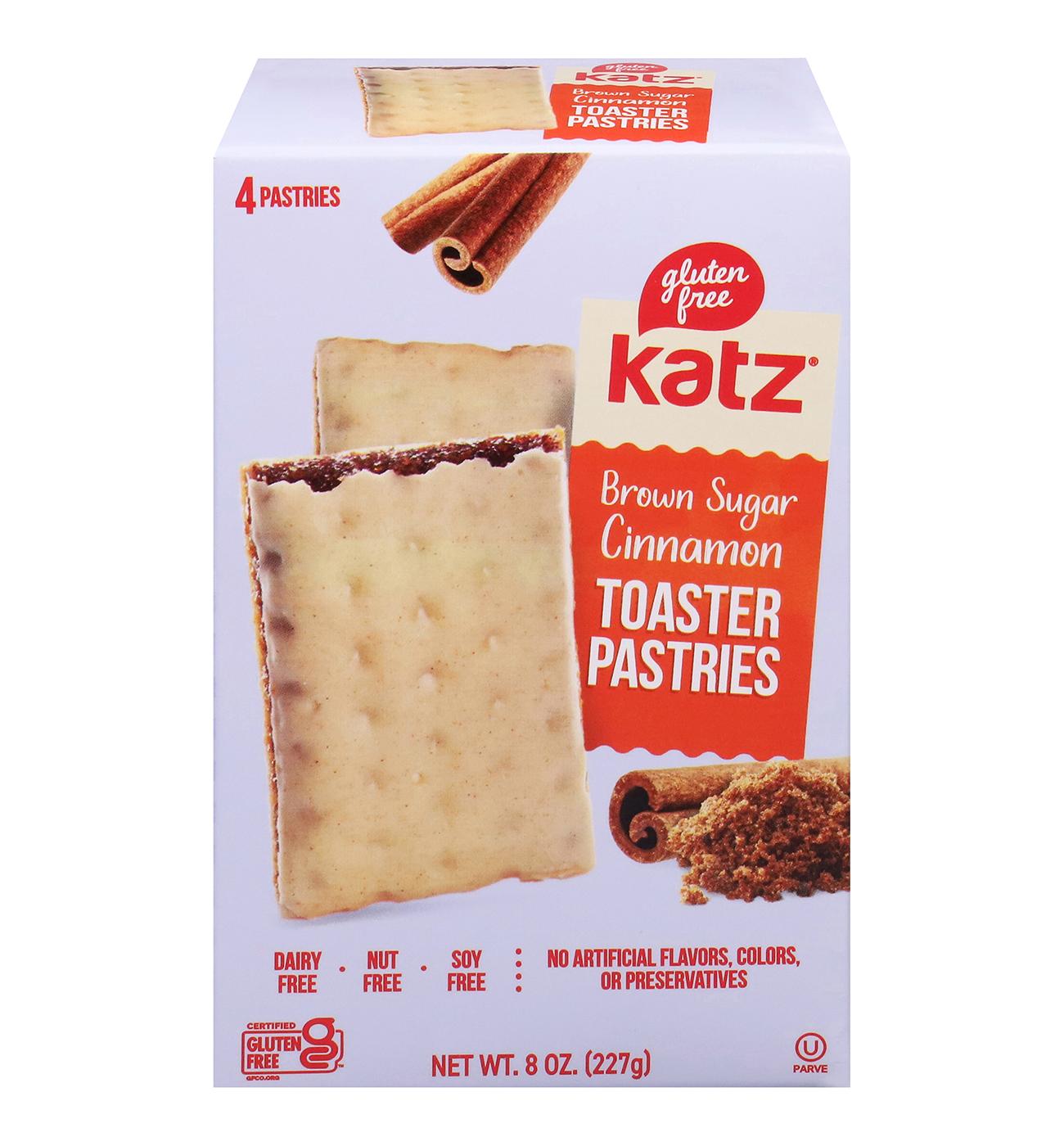 Katz Gluten Free Toaster Pastries - Brown Sugar Cinnamon - Shop Toaster ...