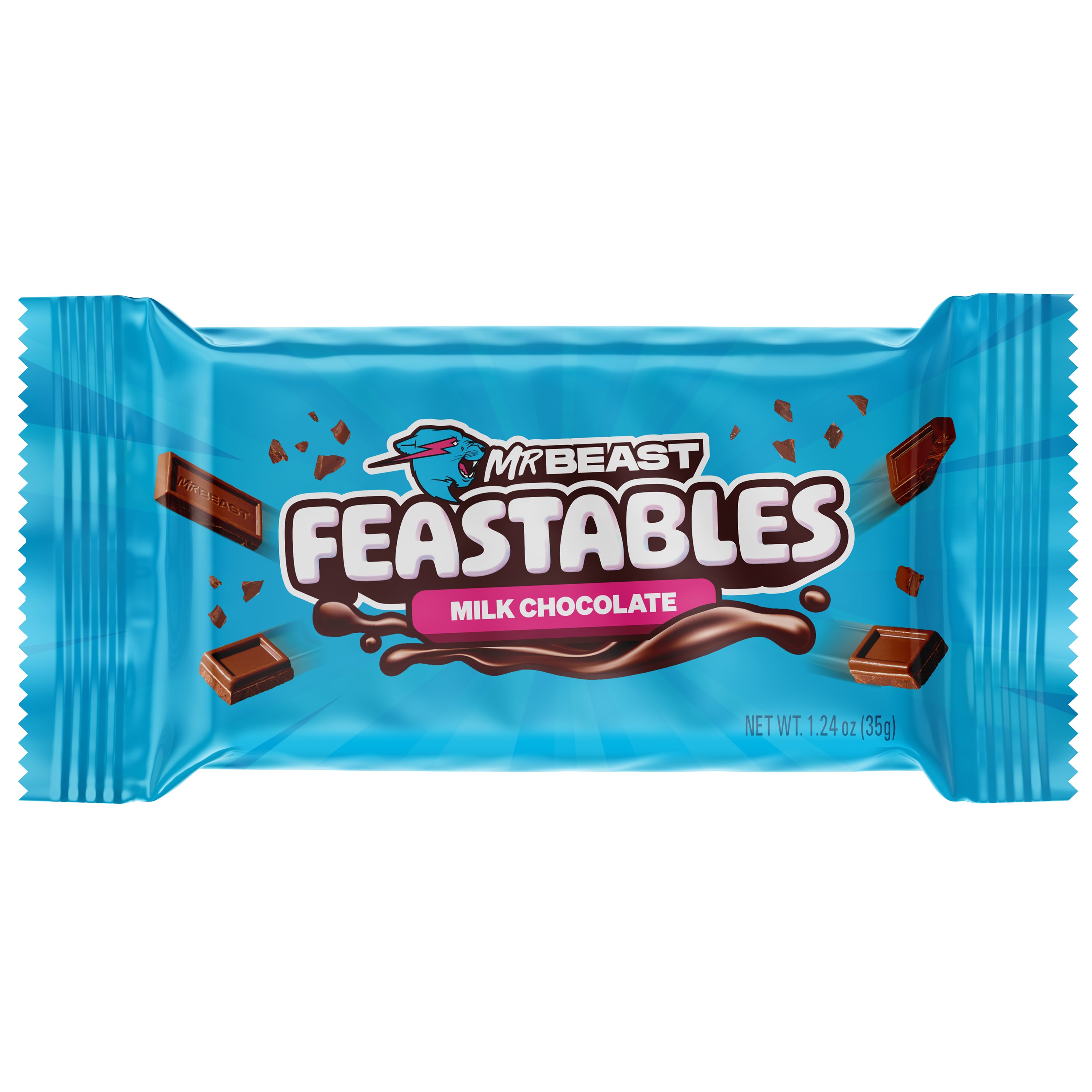 Feastables MrBeast Milk Chocolate Candy Bar - Shop Snacks & Candy at H-E-B