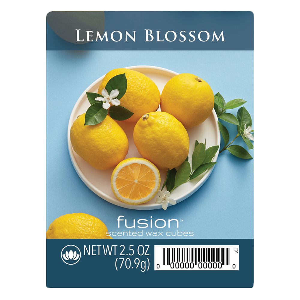 Fusion Lemon Blossom Scented Wax Melt Cubes - Shop Scented oils & wax ...