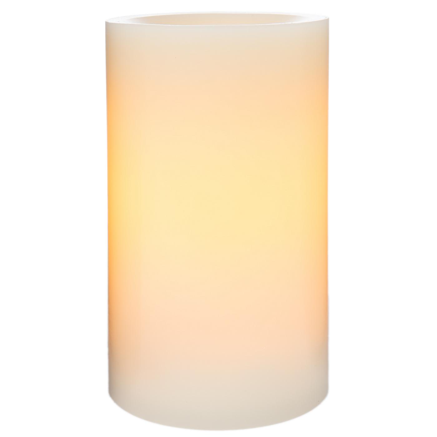 Fusion LED Pillar Candle - Warm Natural - Shop Candles at H-E-B