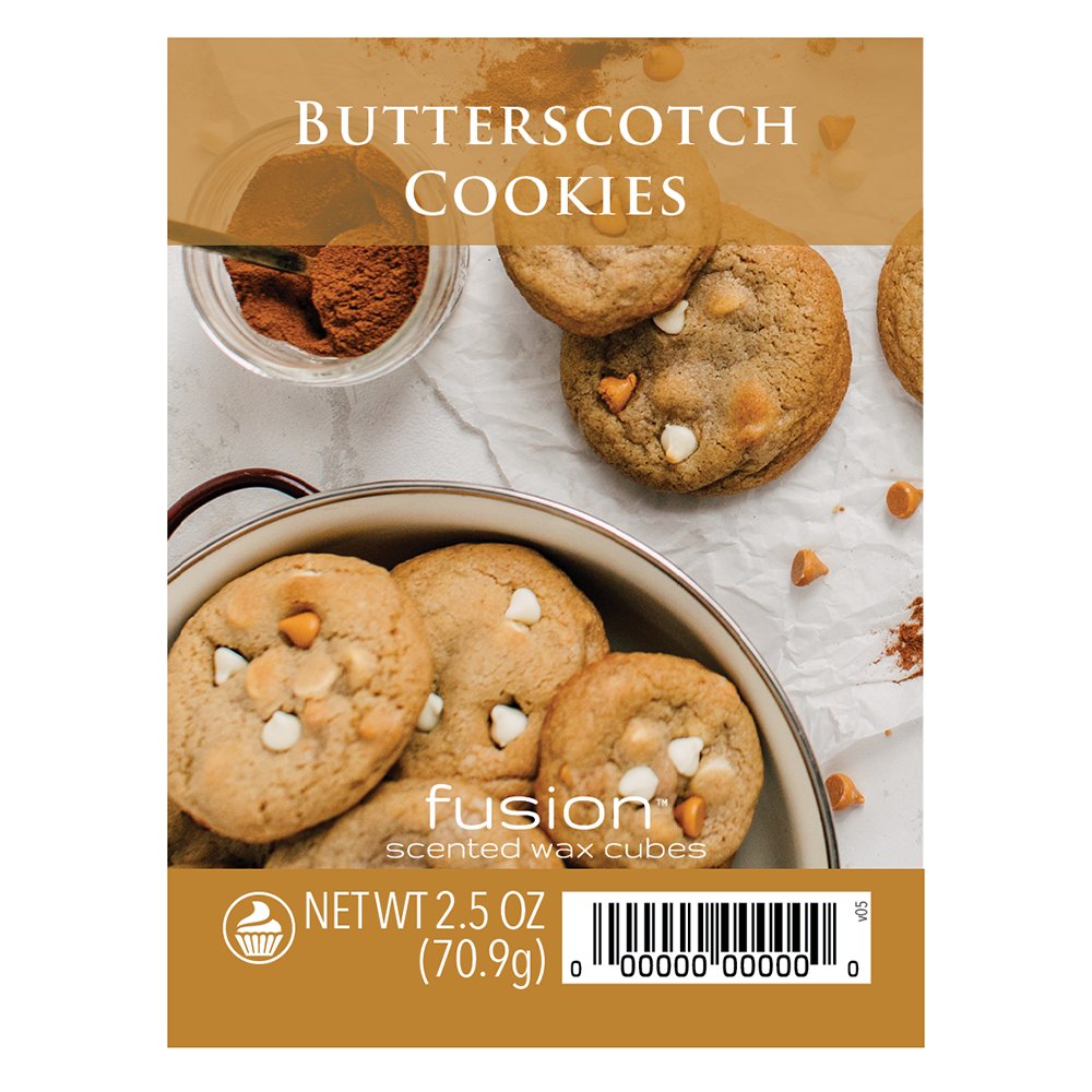 Fusion Butterscotch Cookies Scented Wax Melt Cubes - Shop Scented oils ...